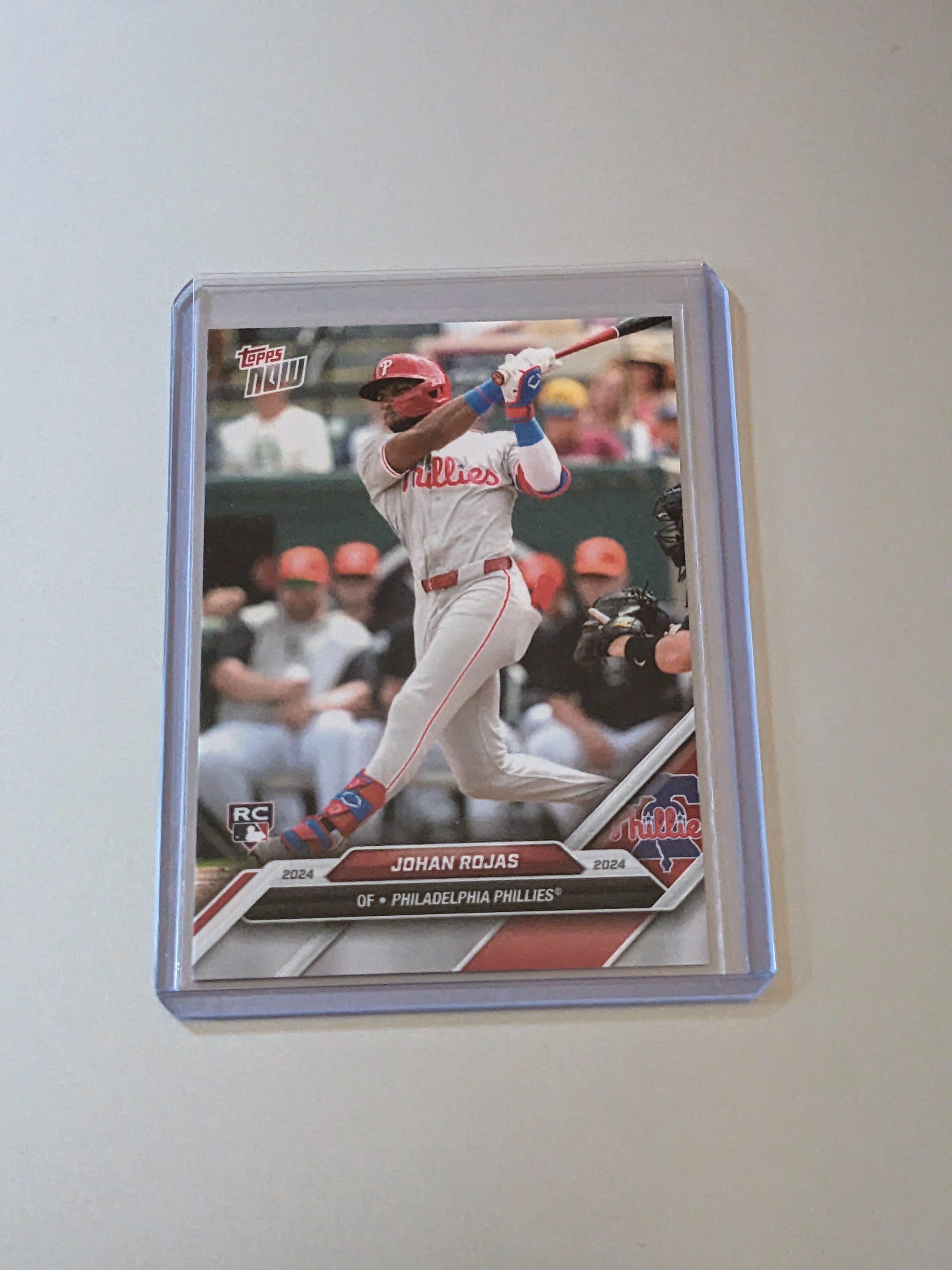 Johan Rojas 2024 Topps Now - Phillies Road to Opening Day #OD-186