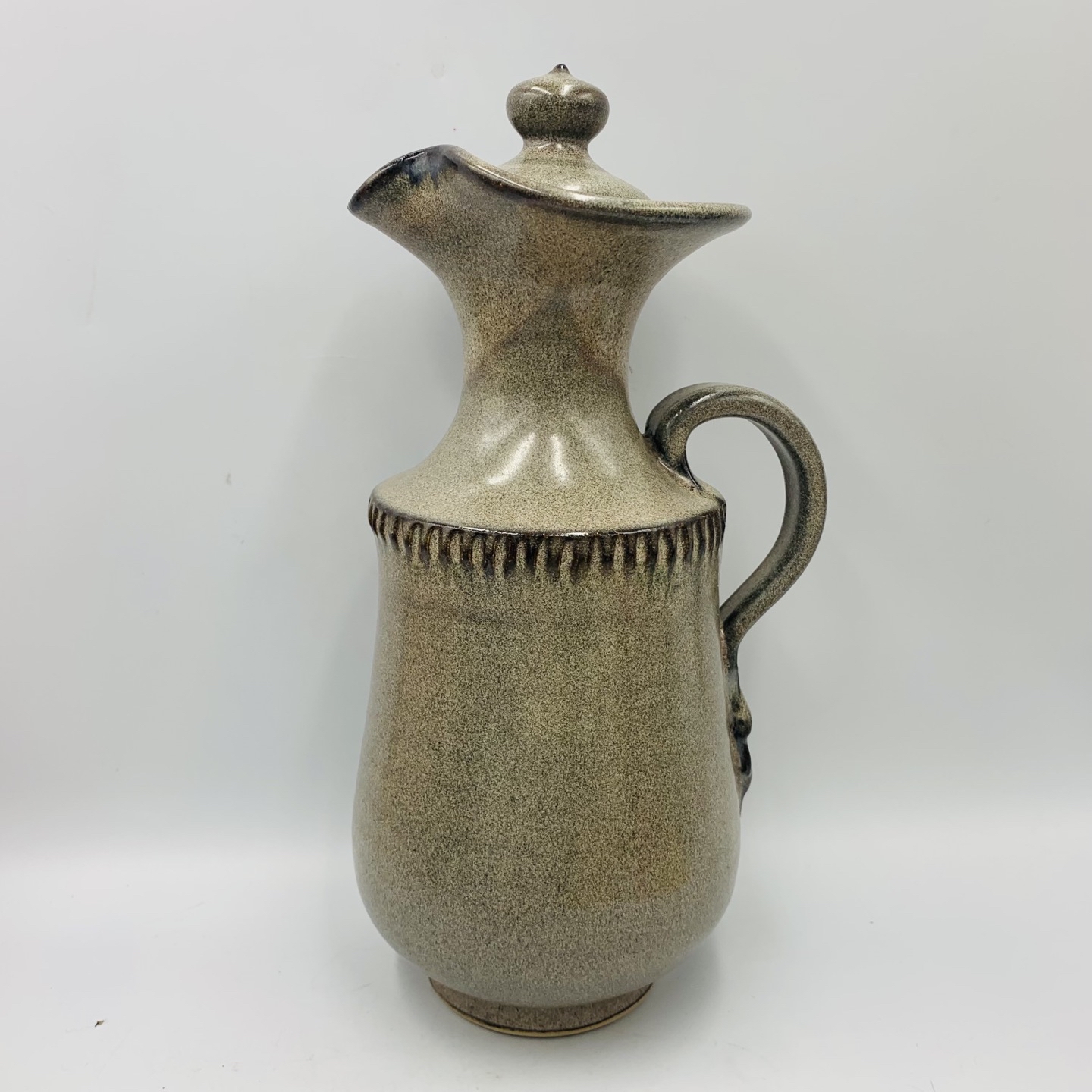 23 Gorgeous Genie Bottle Style Art Pottery Decanter By David Nelson