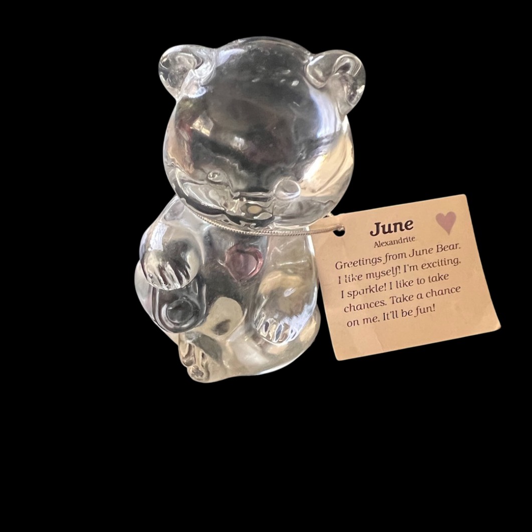 Fenton Glass June Bear
