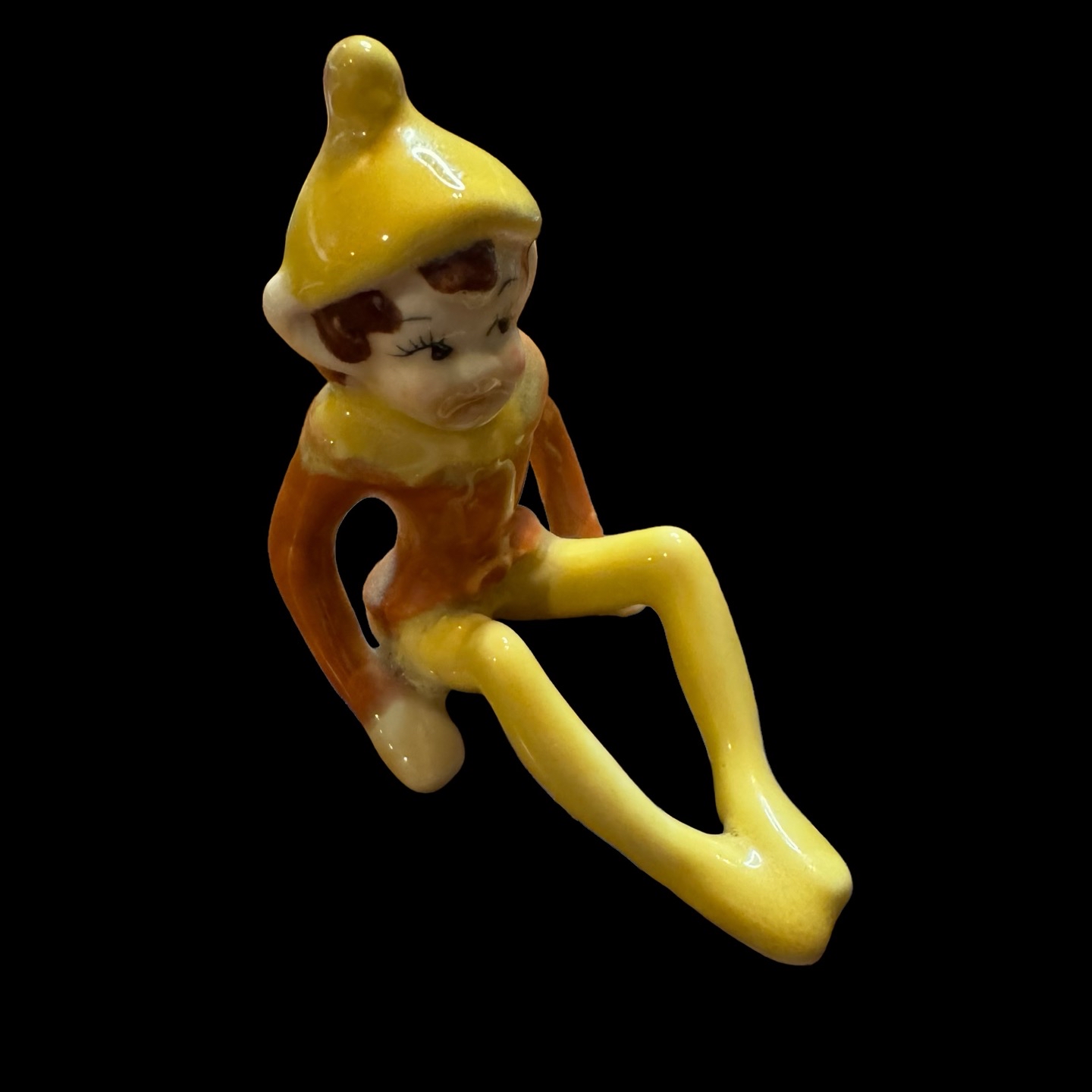 Cute Yellow And Orange Pixie