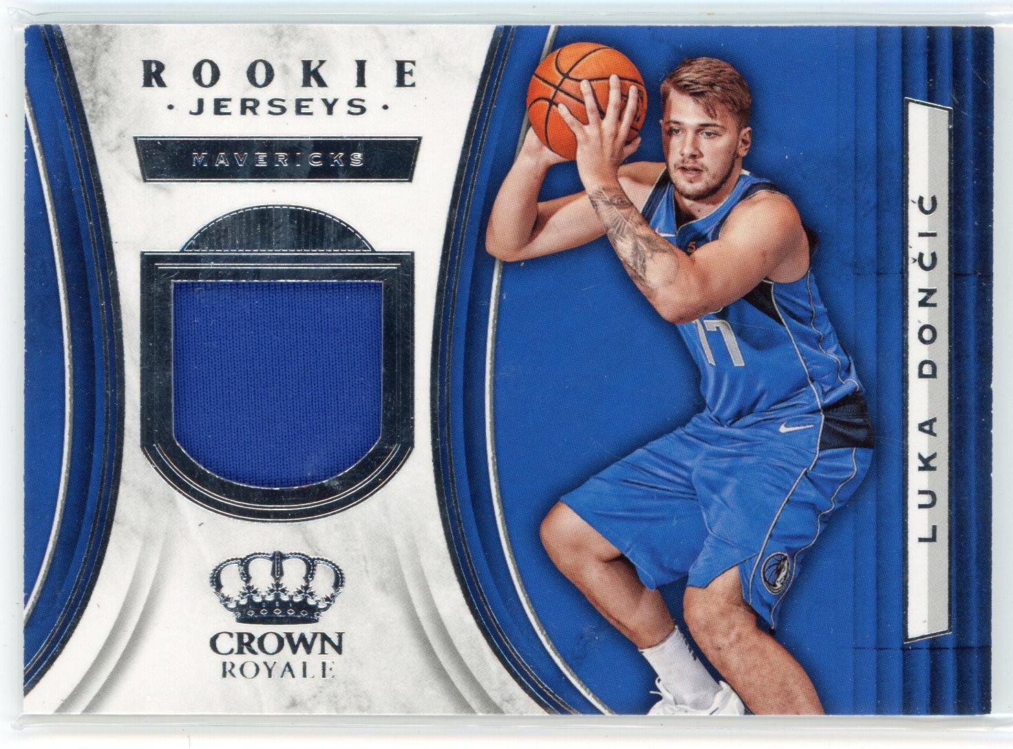 2018 Crown Royale LUKA DONCIC RC Rookie Jerseys #RJ-LD