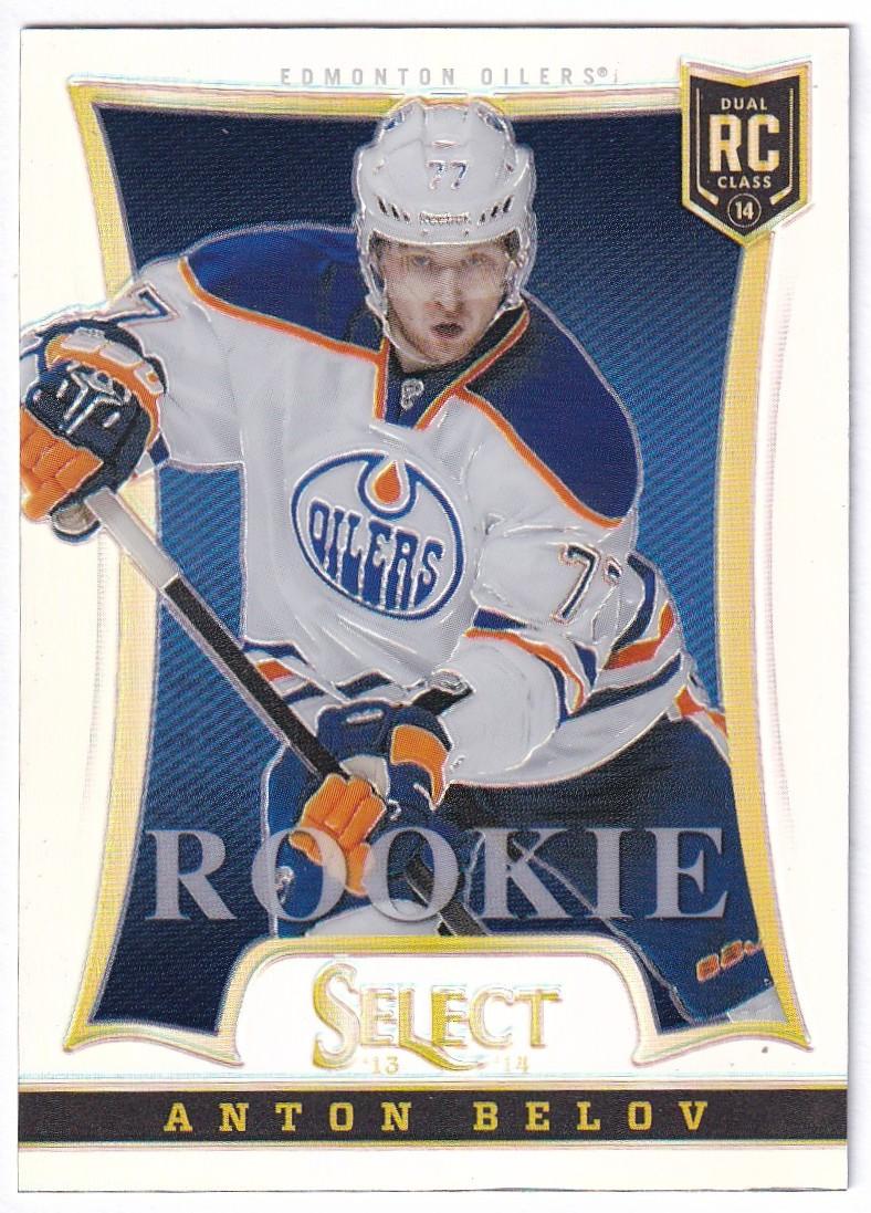 2013-14 Select Prizms #365 Anton Belov Edmonton Oilers Hockey Card
