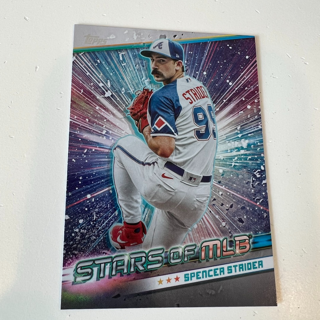 Spencer Strider Stars Of MLB Atlanta Braves