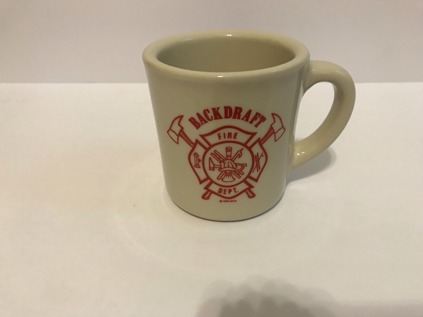 Backdraft Fire Department Mug Coffee Cup Diner Restaurant Ware Mug ...