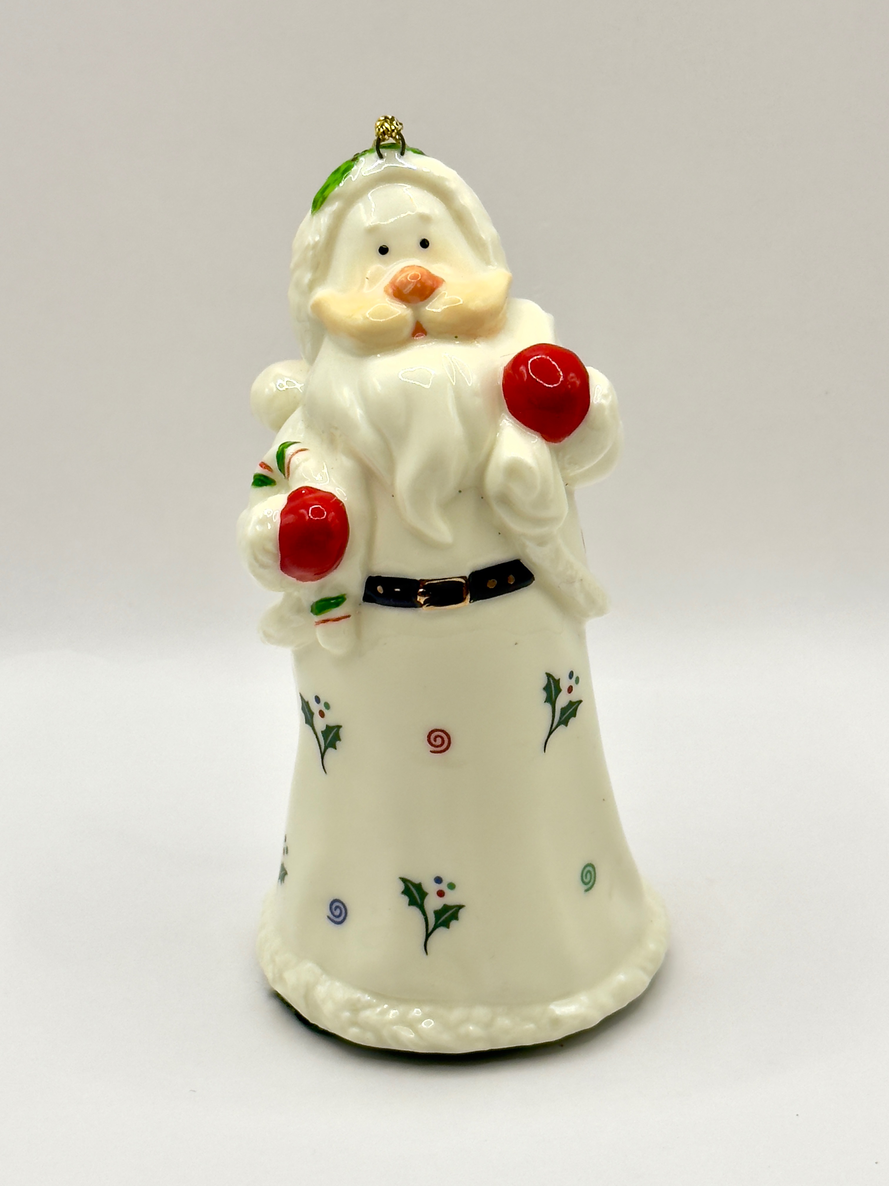 Vintage Formalities Porcelain Santa Claus Working Musical Ornament ...