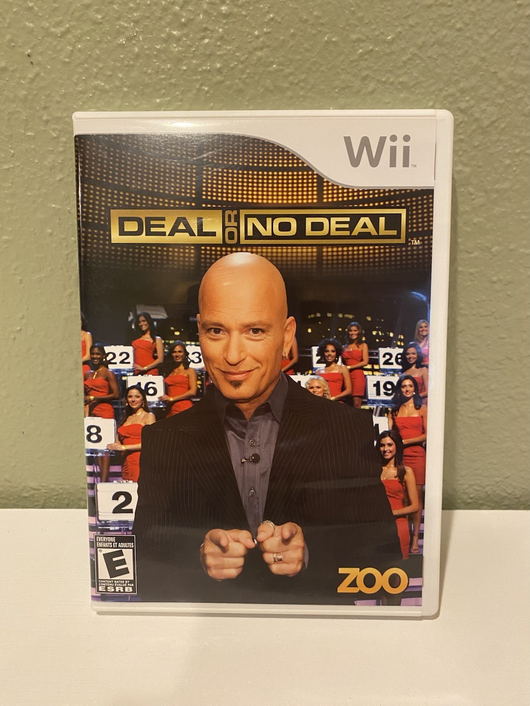Wii Deal Or No Deal Video Game w/ Manual - 2008 Zoo Games