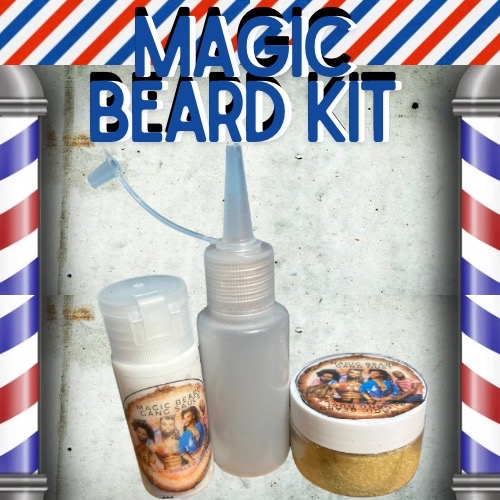 Magic Beard Flocking Powder KIT