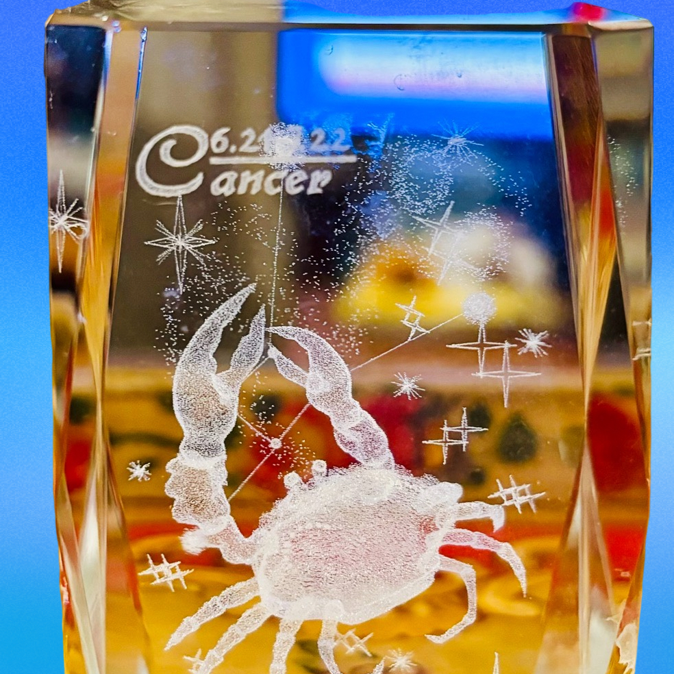 Paperweight Zodiac Cancer