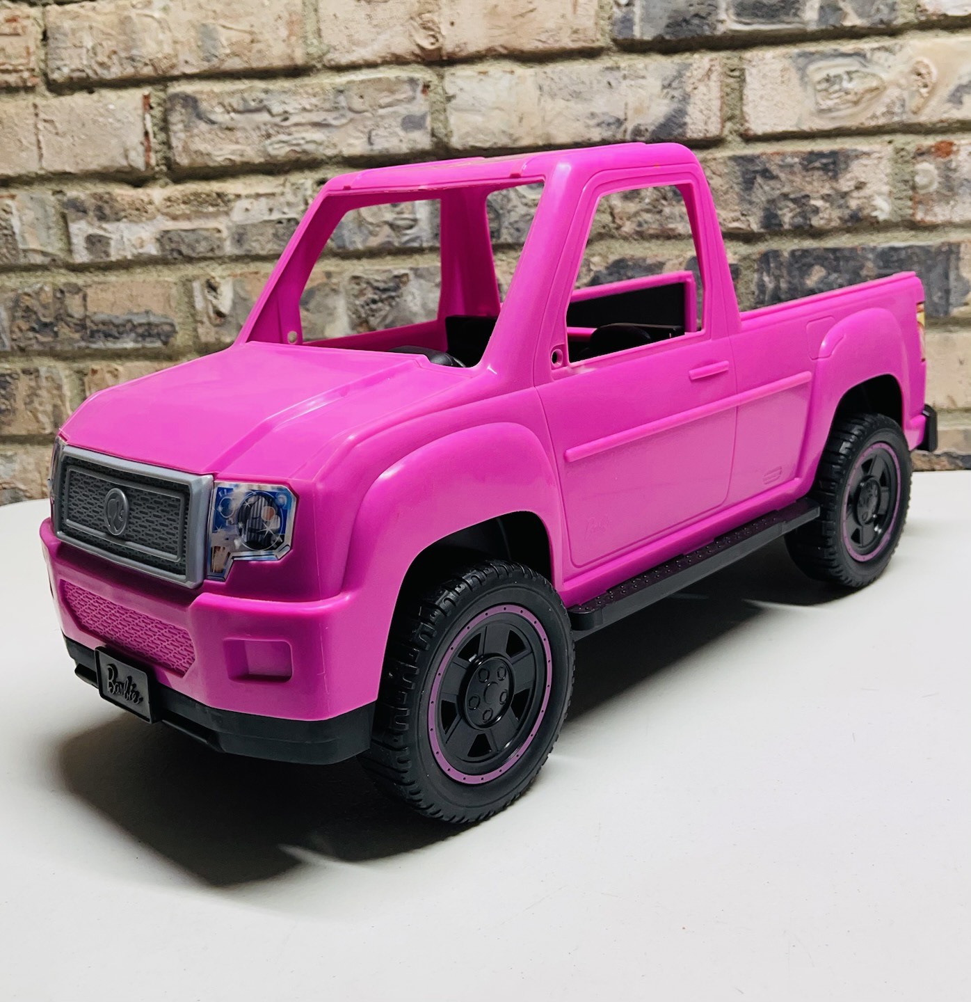 Barbie Hot Pink PickUp Truck 2017 Mattel Model FNY40 Vehicle Camping ...