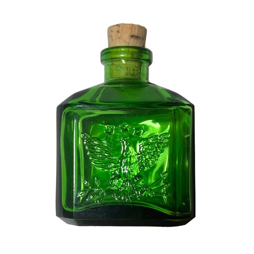 Emerald Inkwell Daniel Webster Recorder Ink Bottle by Wheaton