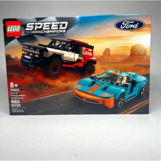 Lego Speed Champions Ford GT Heritage & Ford Bronco R 76905
