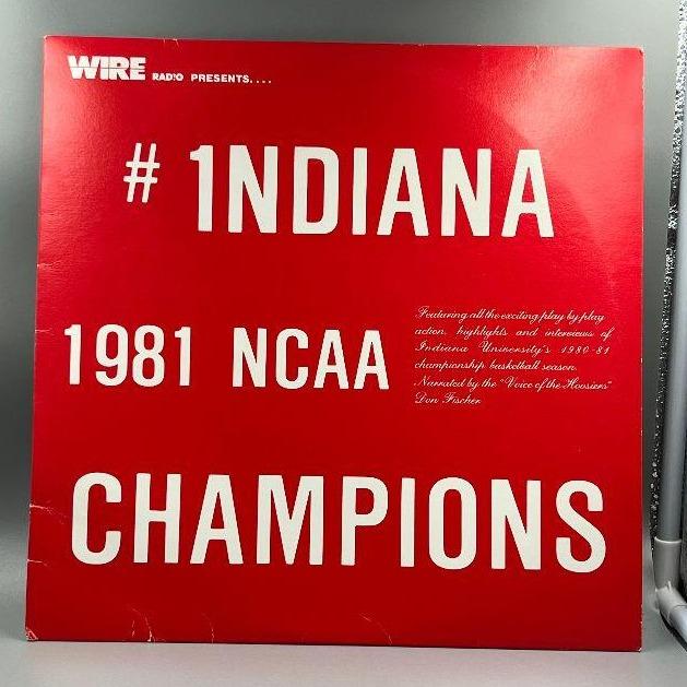 1981 Wire Radio Indiana 1981 NCAA Champions 33 RPM.