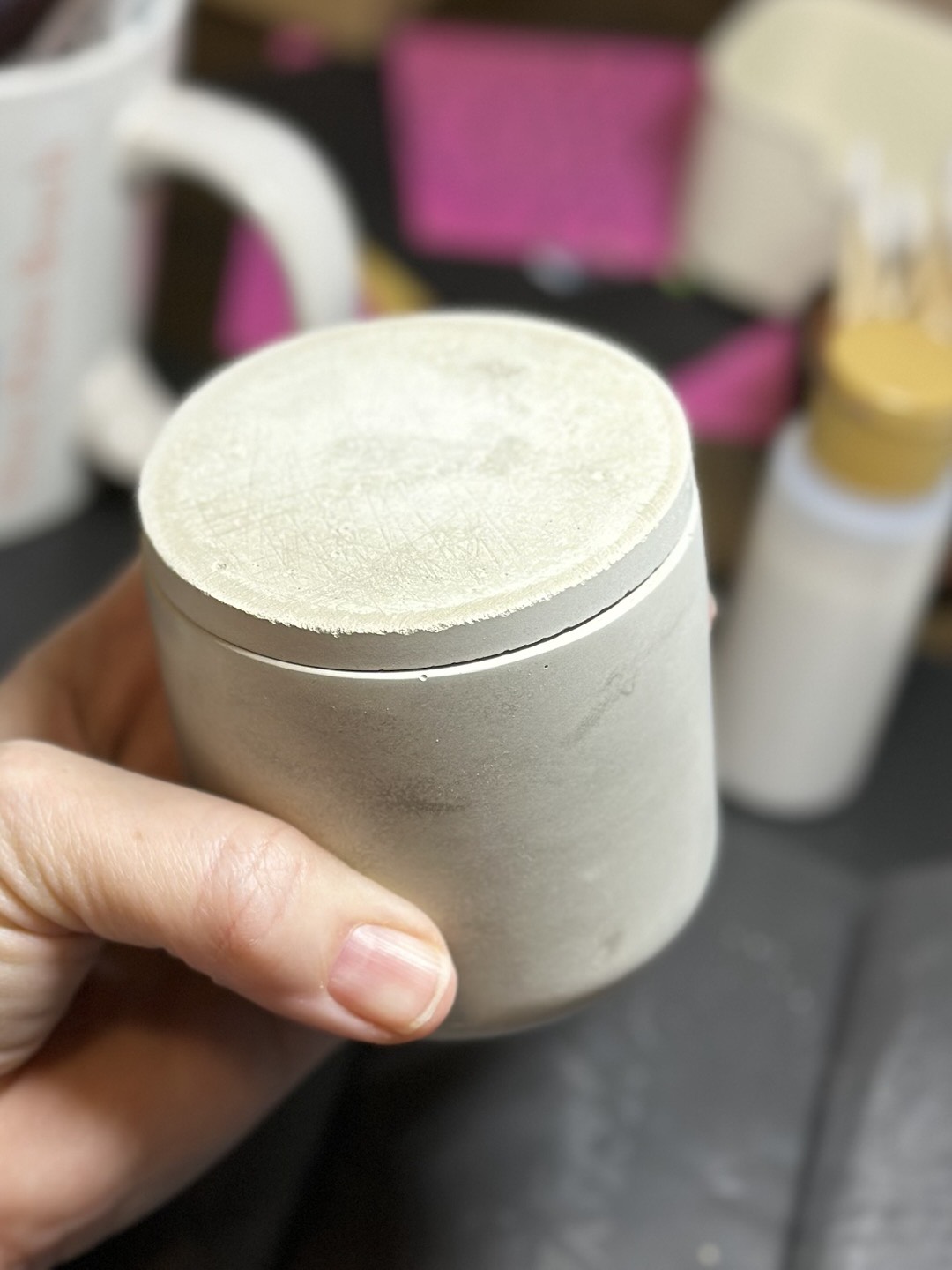 Custom Concrete Jar 3 Inch