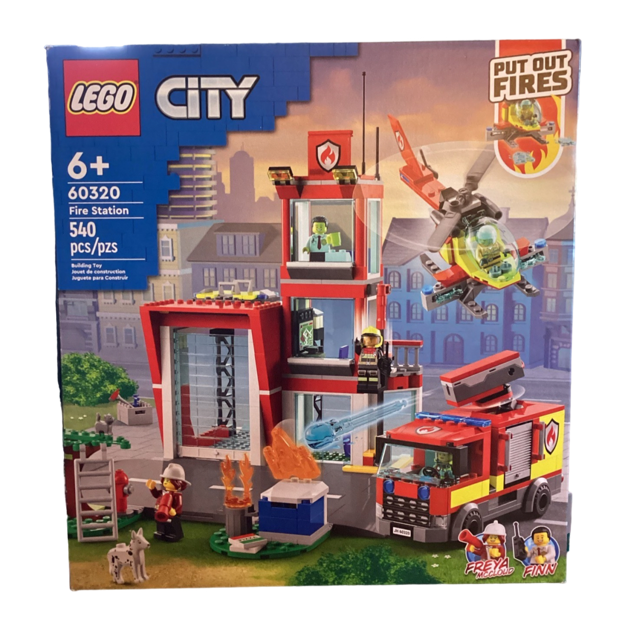 Lego City Fire Station Building Toy New In Box