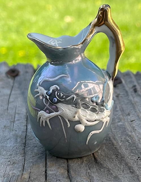 Small Dragon Pitcher Japan Vase