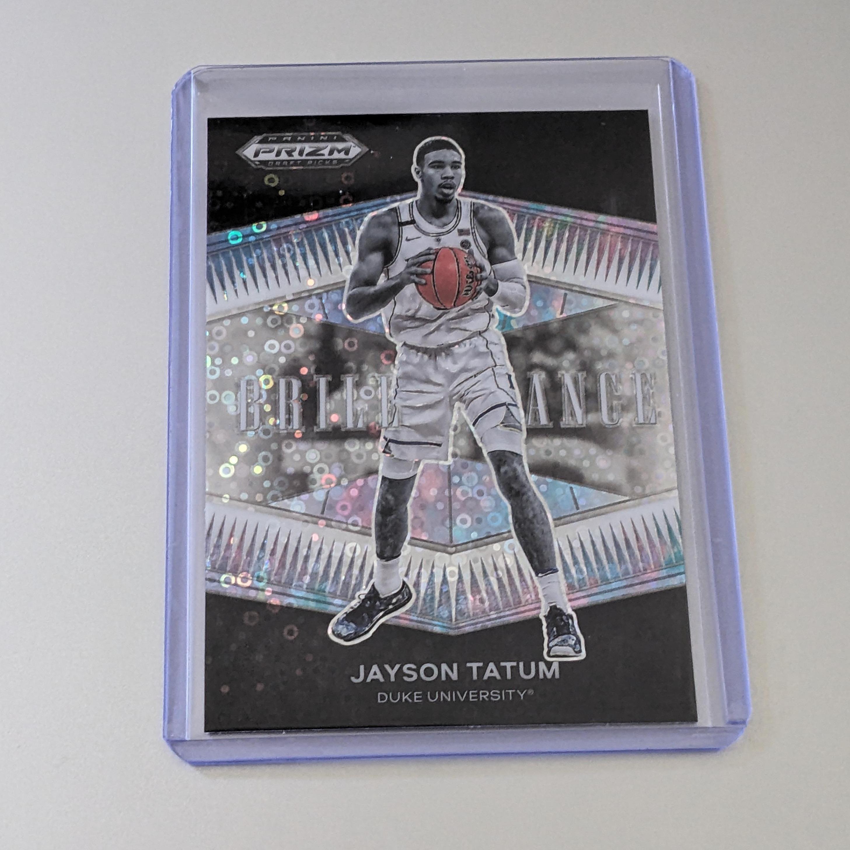 Jayson Tatum 2022 Panini Prizm Draft Picks - Brilliance Disco #BR-JT