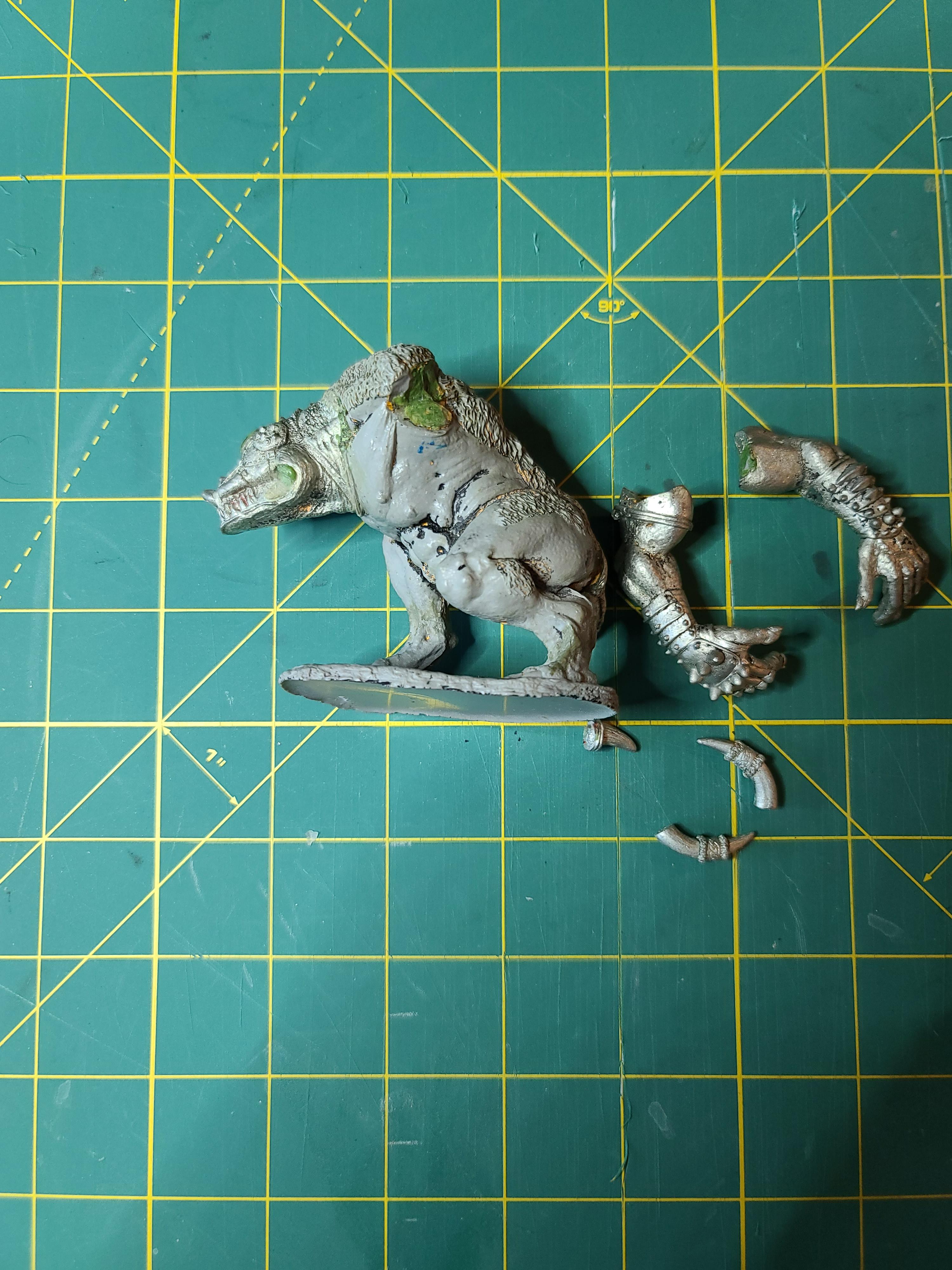Chronopia Dark Tusk Blood Totem used partial assembly