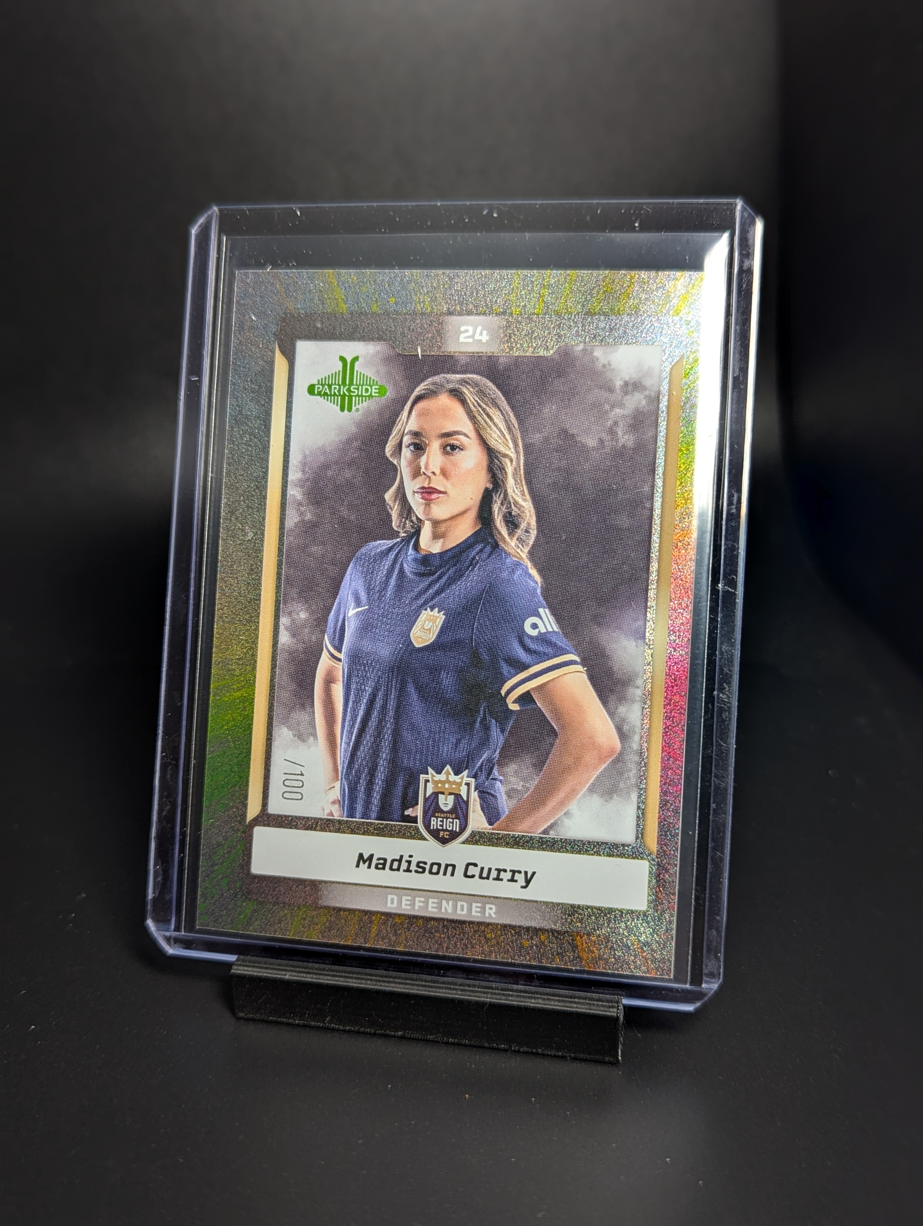 2025 Parkside NWSL Vol 1 Shimmer /100 Madison Curry Seattle Reign