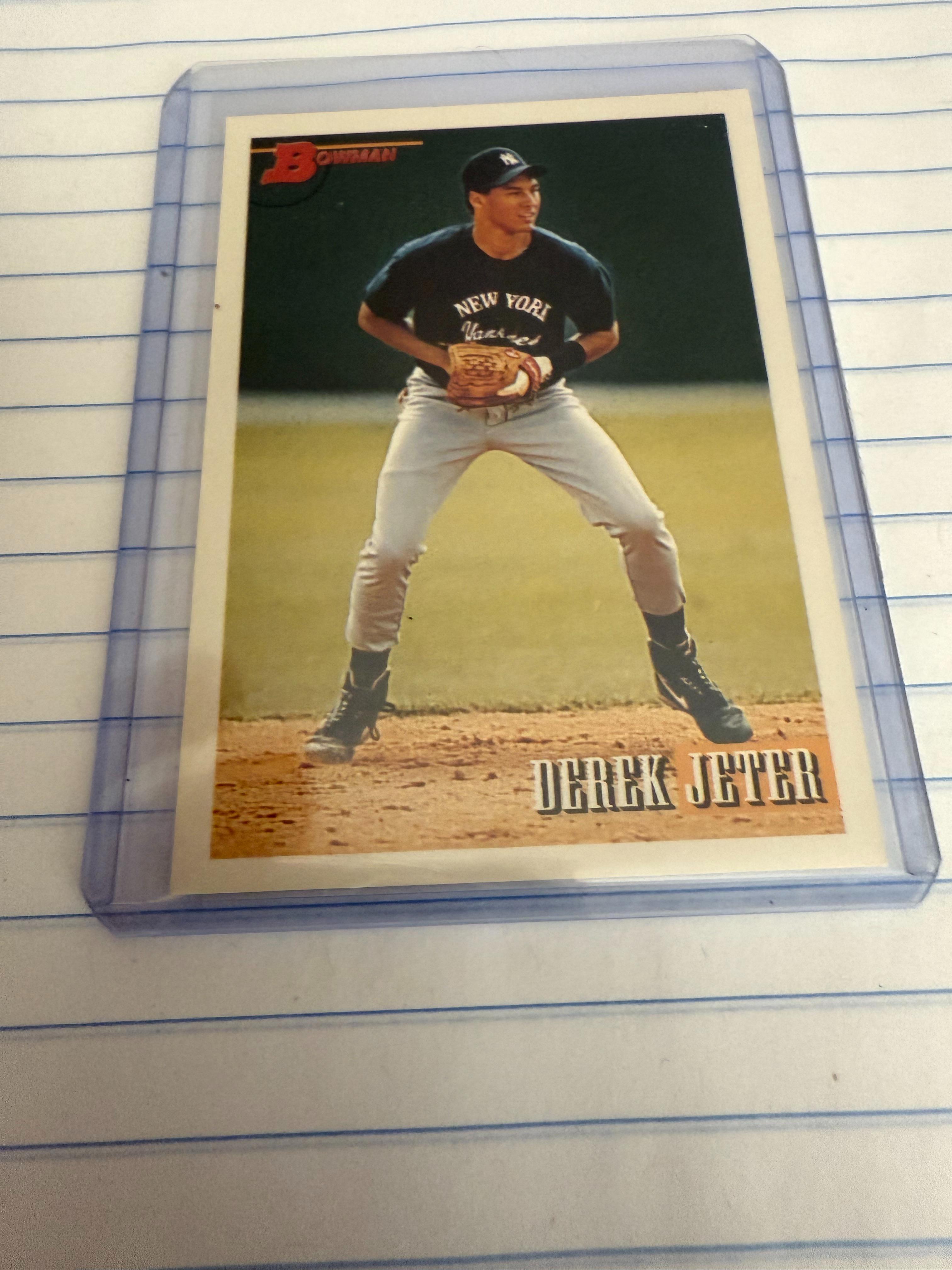 Derek Jeter Bowman Rookie card 1993