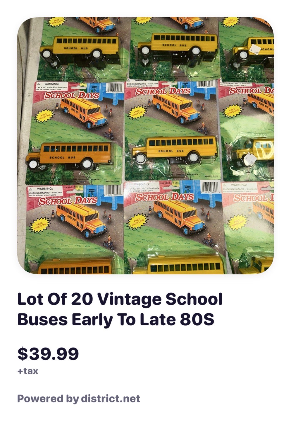 This is a lot of 20 vintage school buses. I think these are mid to late ...