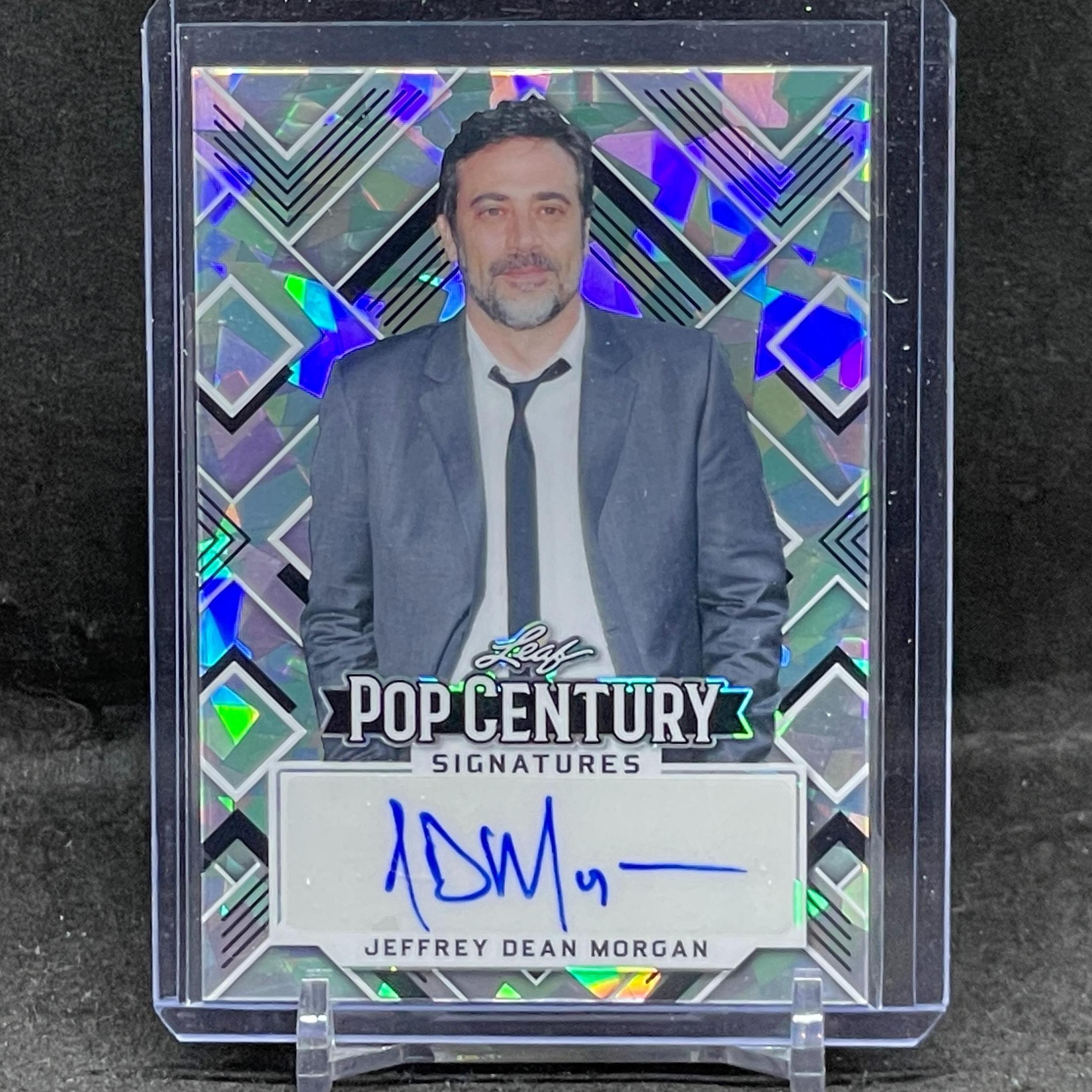 Jeffrey Dean Morgan Leaf Pop Century Signatures Autograph Card The ...