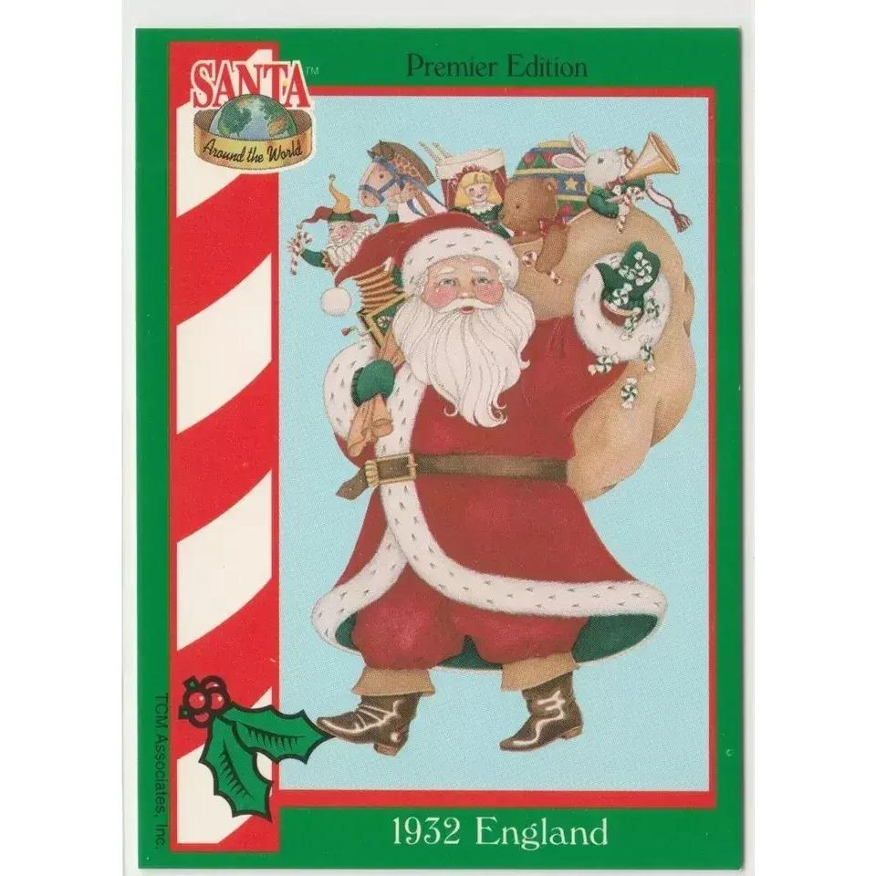 Santa Around the World #67 1932 England