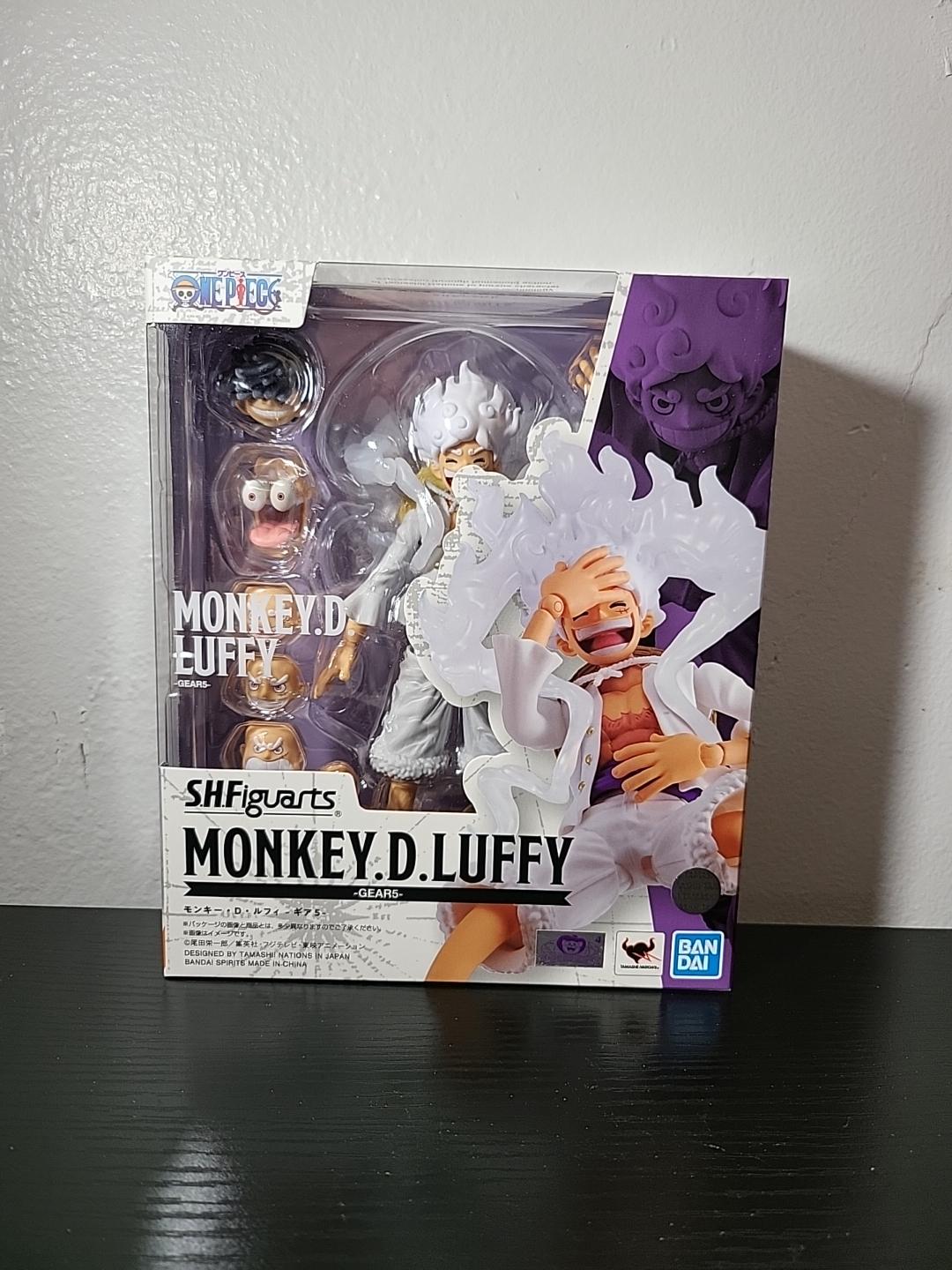 NIB Monkey.D.Luffy - GEAR5 - "One Piece" S.H.Figuarts Action Figure