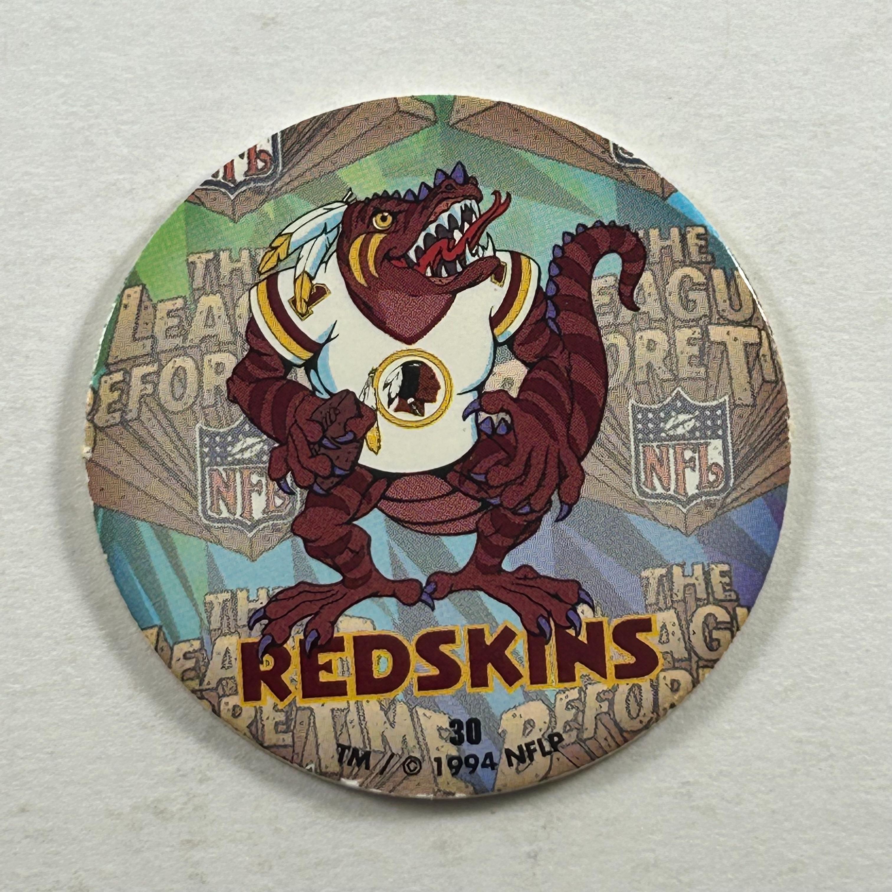 Washington Redskins POG The League Before Time NFL Football 1994 ...