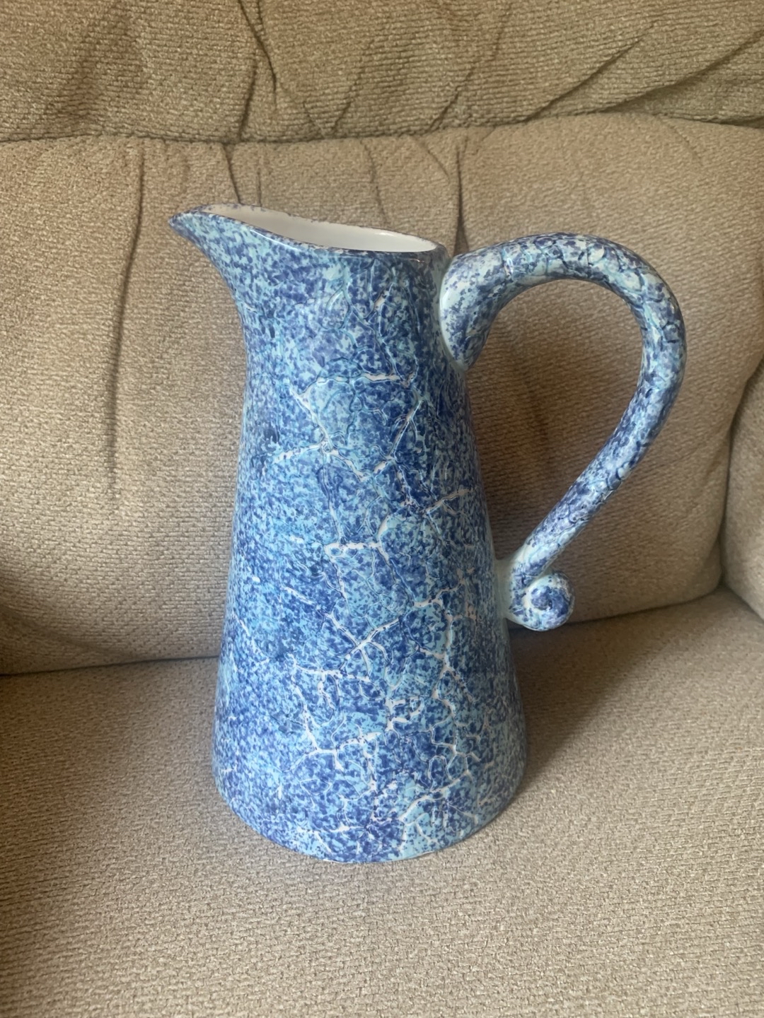 Sakura Blue Textured Pitcher