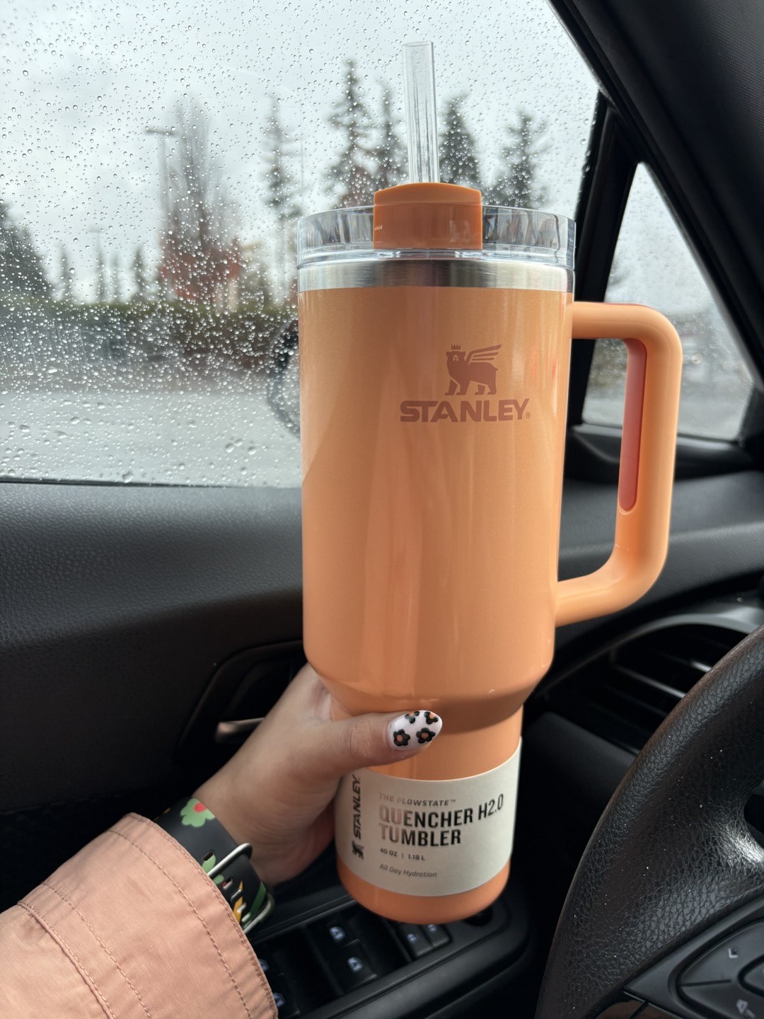 Stanley Quencher 40 oz - Peach Bellini