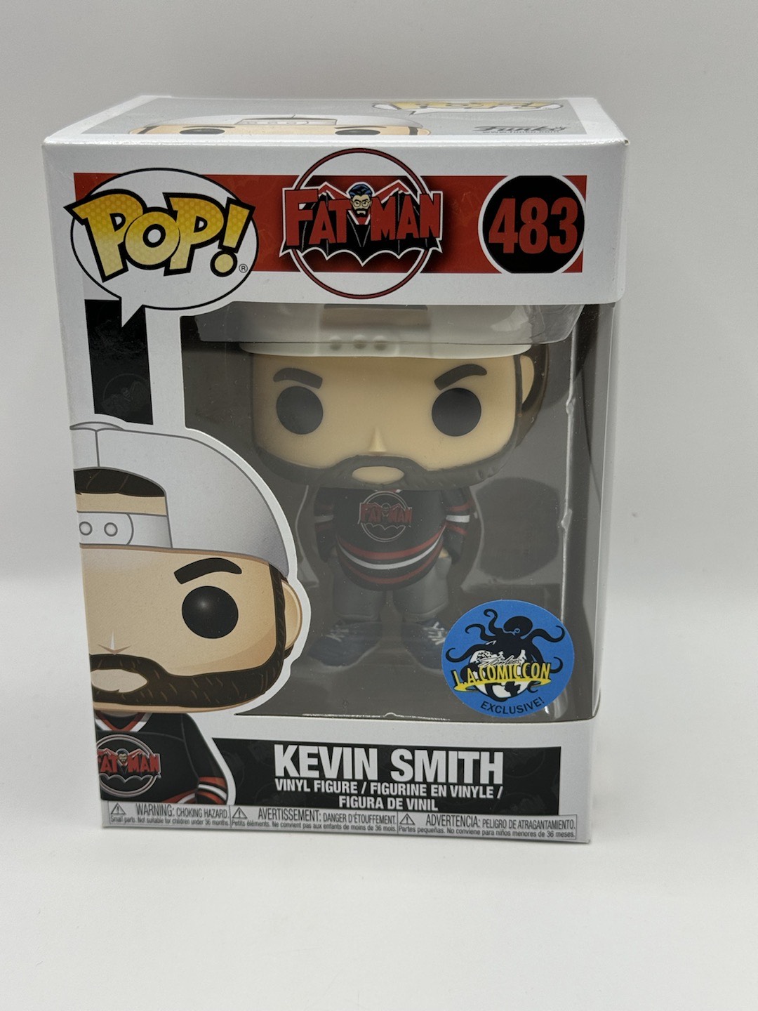 Funko Pop! Fatman - Kevin Smith #483 - L.A. Comic Con Exclusive ...