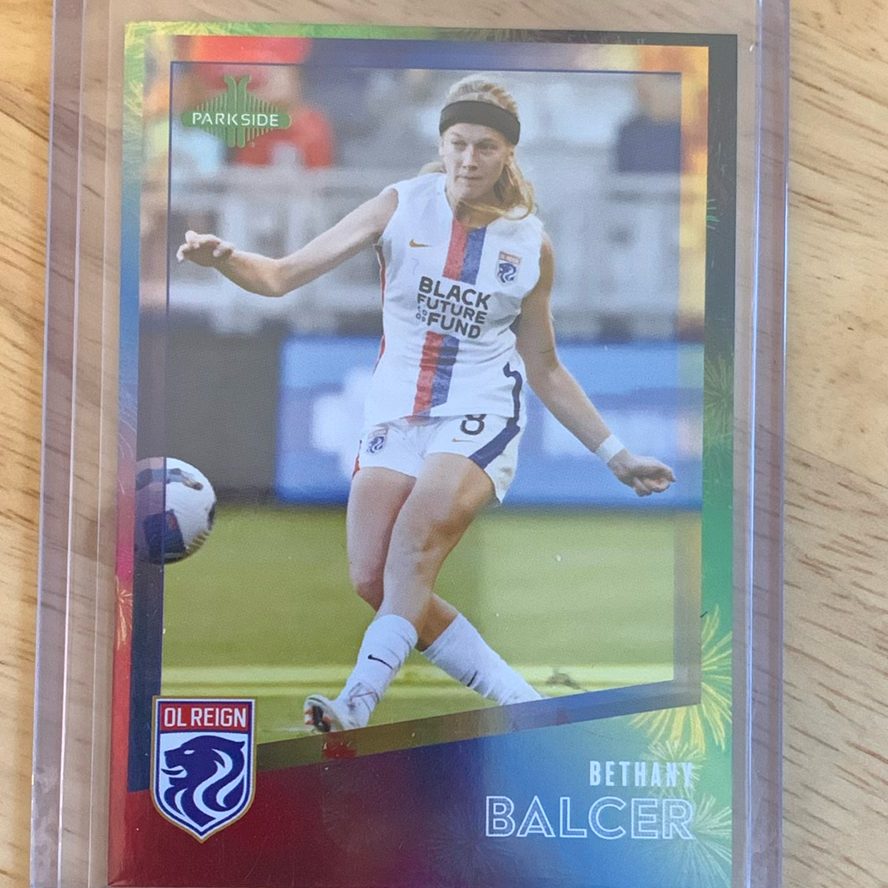 2023 Parkside Bethany Balcer,OLReign, Card 72 /100 NWSL