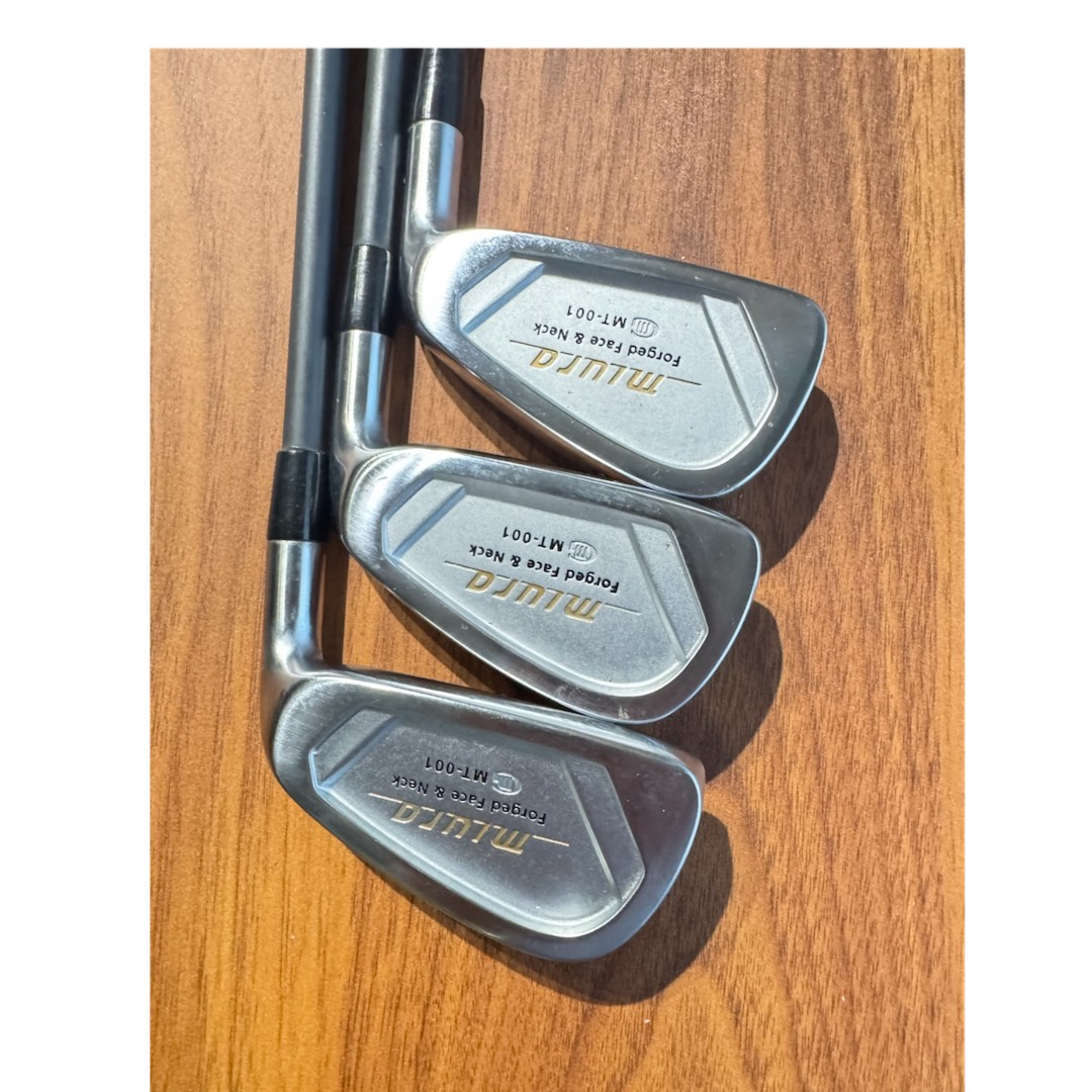 Miura Forged MT-001 3-4-5 Irons Fujikura Pro