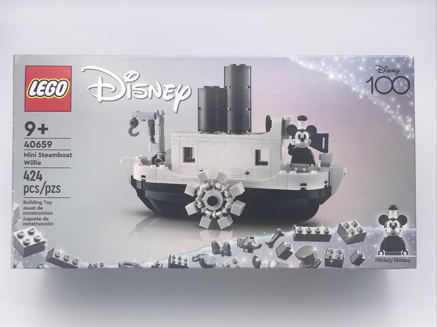 LEGO DISNEY 40659 Mini Steamboat Willie. NEW/SEALED/IN HANDS