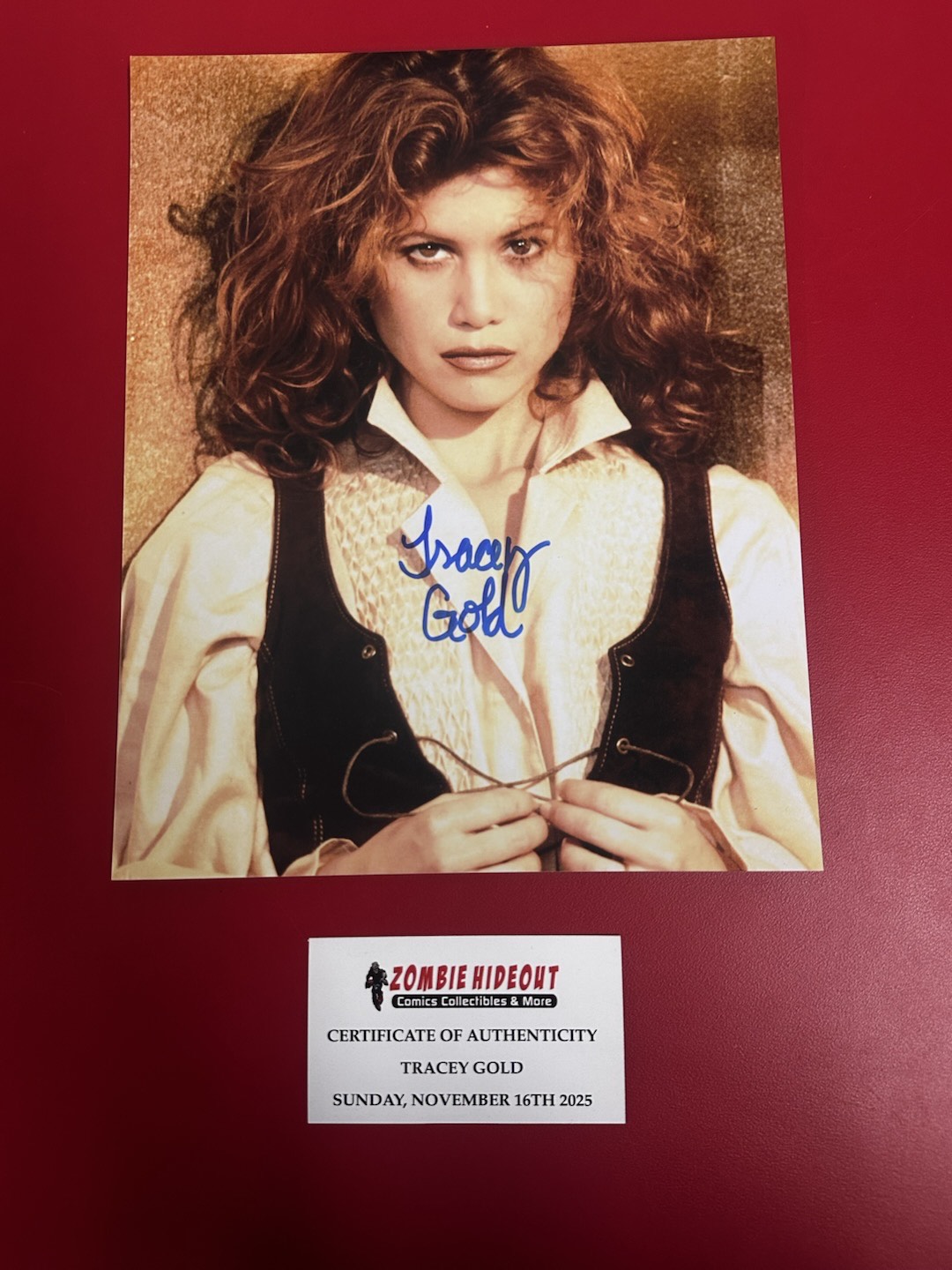 Tracey Gold Growing Pains Carol Seaver Autograph 8x10 Zombie Hideout ...