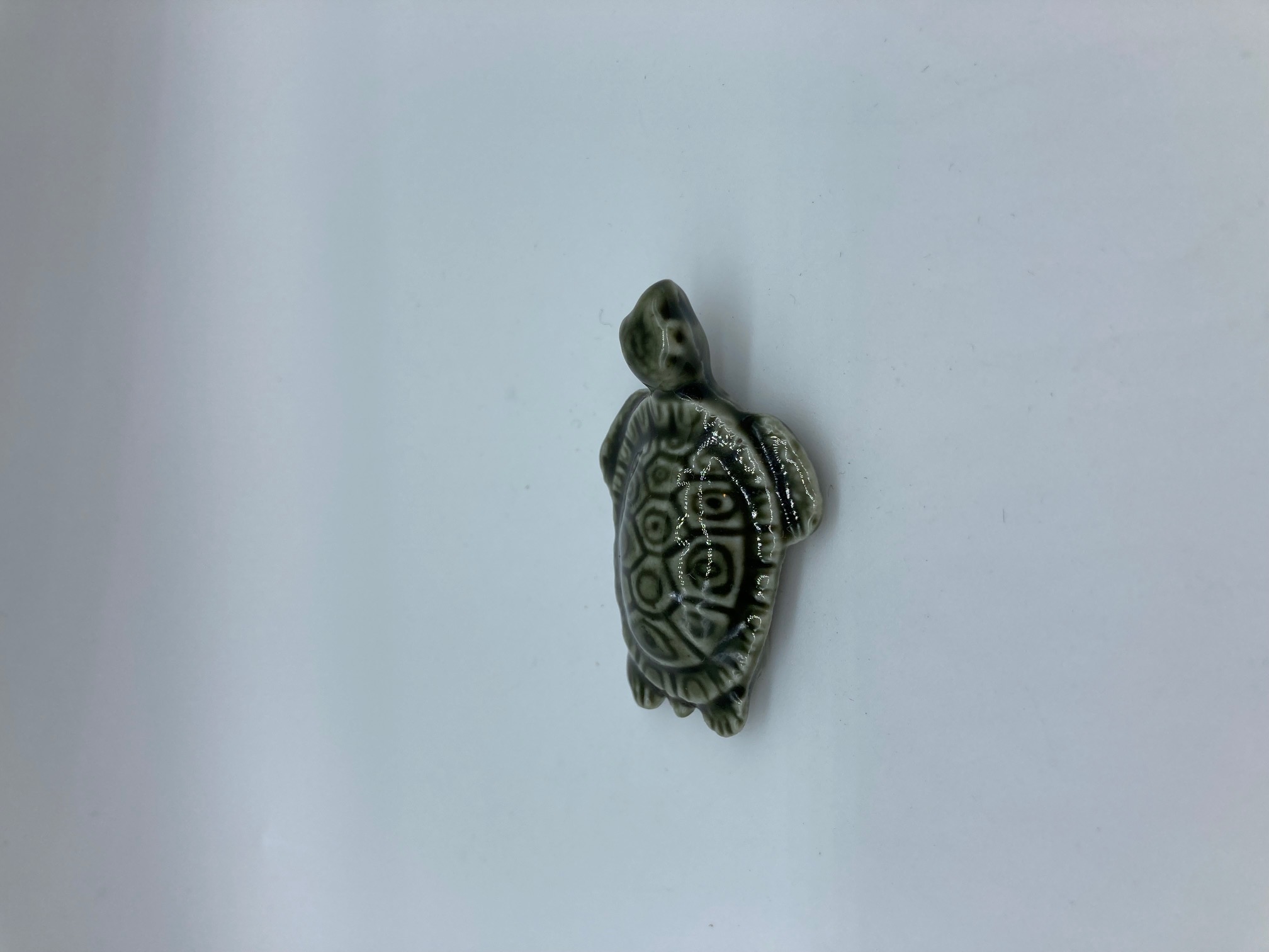 Vintage Wade England Whimsies Porcelain Sea Turtle Miniature Ceramic ...