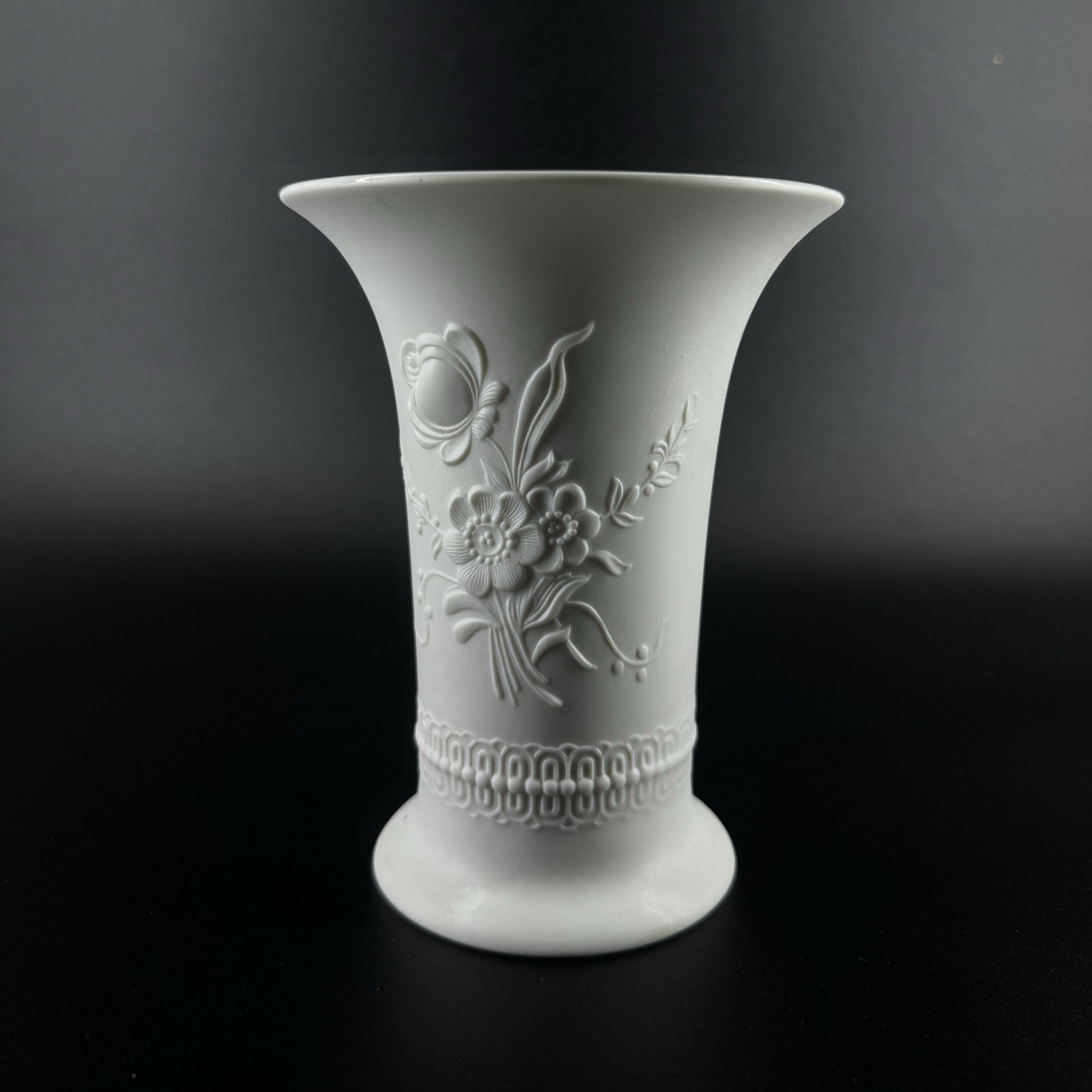 Kaiser White Bisque Porcelain Vase