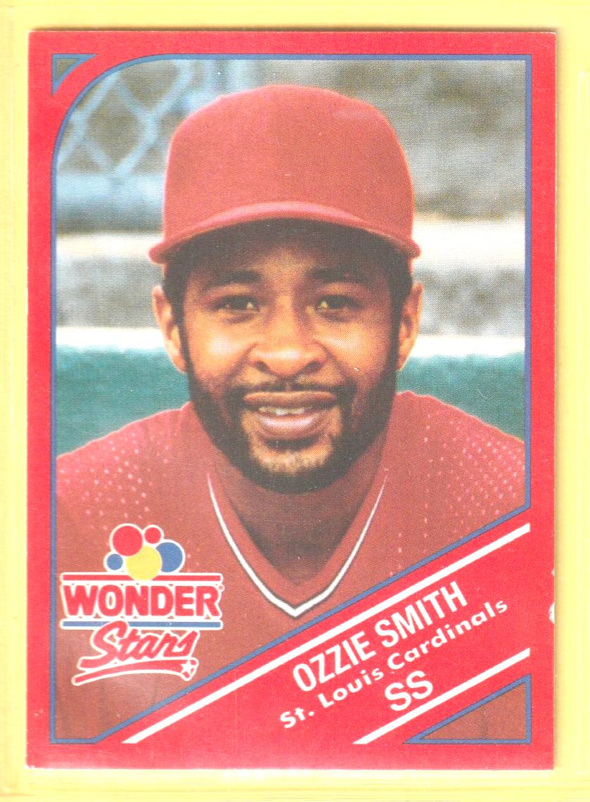 1990 Wonder Bread Stars Ozzie Smith