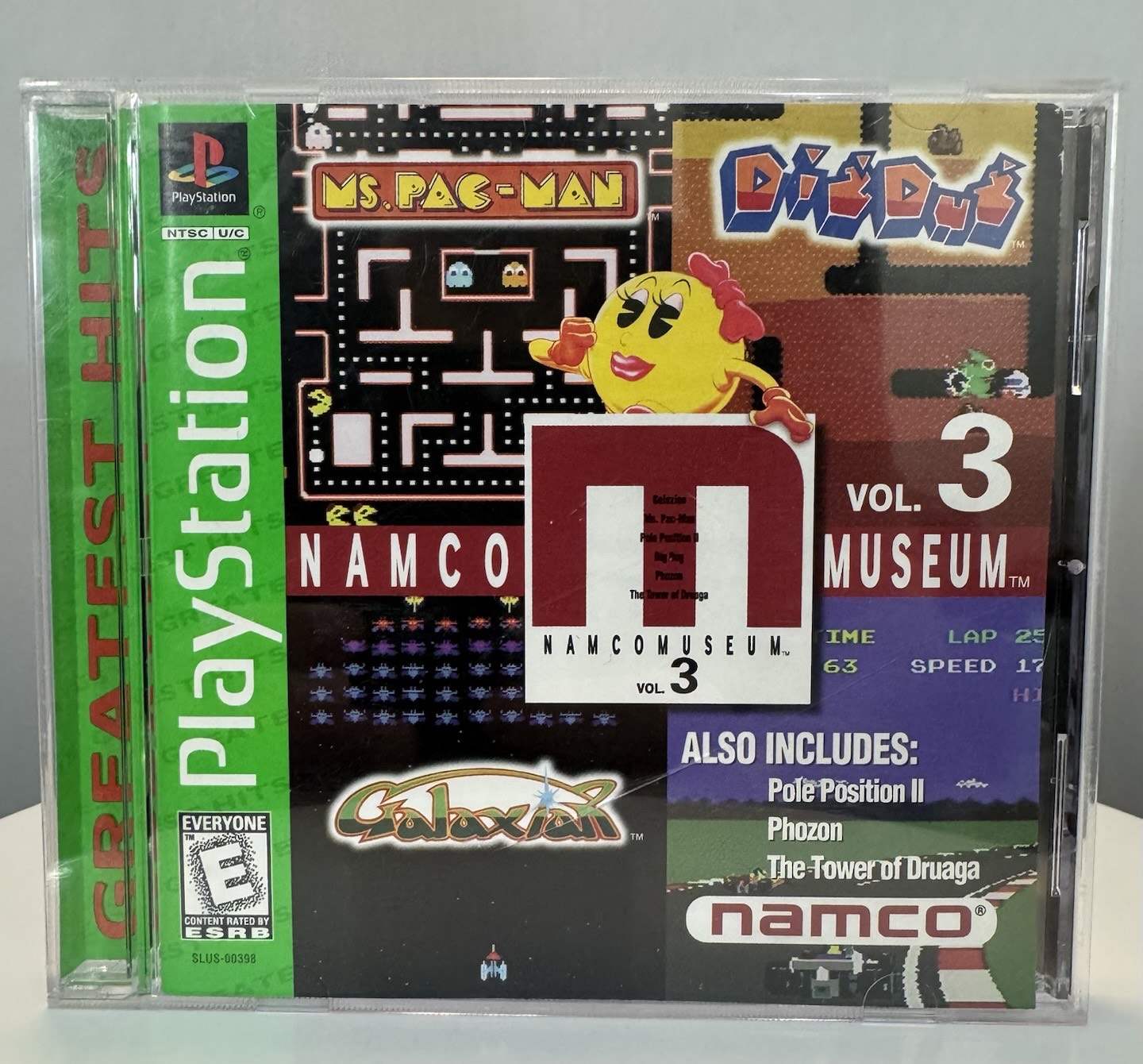 Sony PlayStation 1 Game Namco Museum Vol 3 PS1 CIB w/ Manual