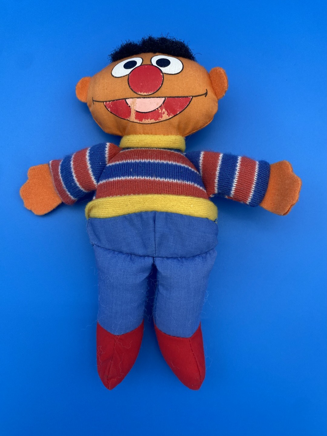 Sesame Street Ernie 7" Beanie Plush - VTG 1997 Applause