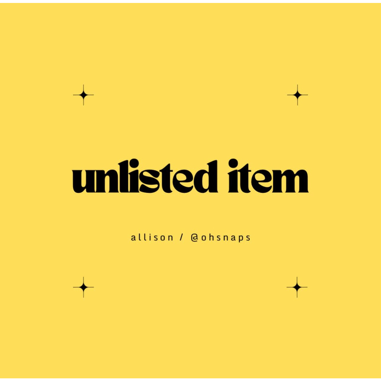 #02 - Unlisted Item