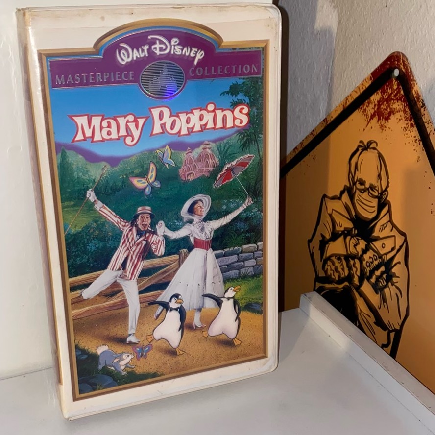 Mary Popping VHS Tape