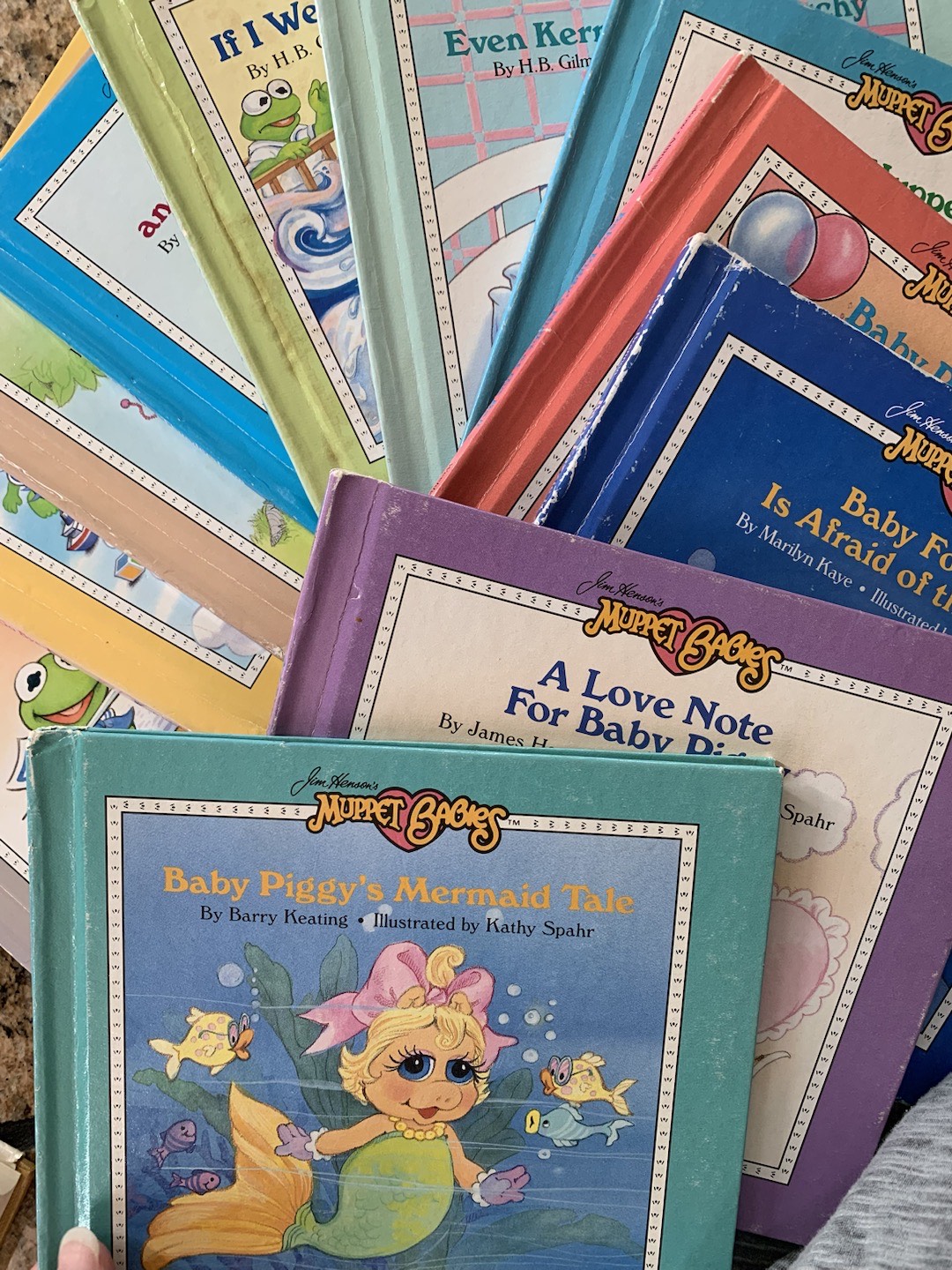 Lot Of 11 Muppet Babies 1980’s Books