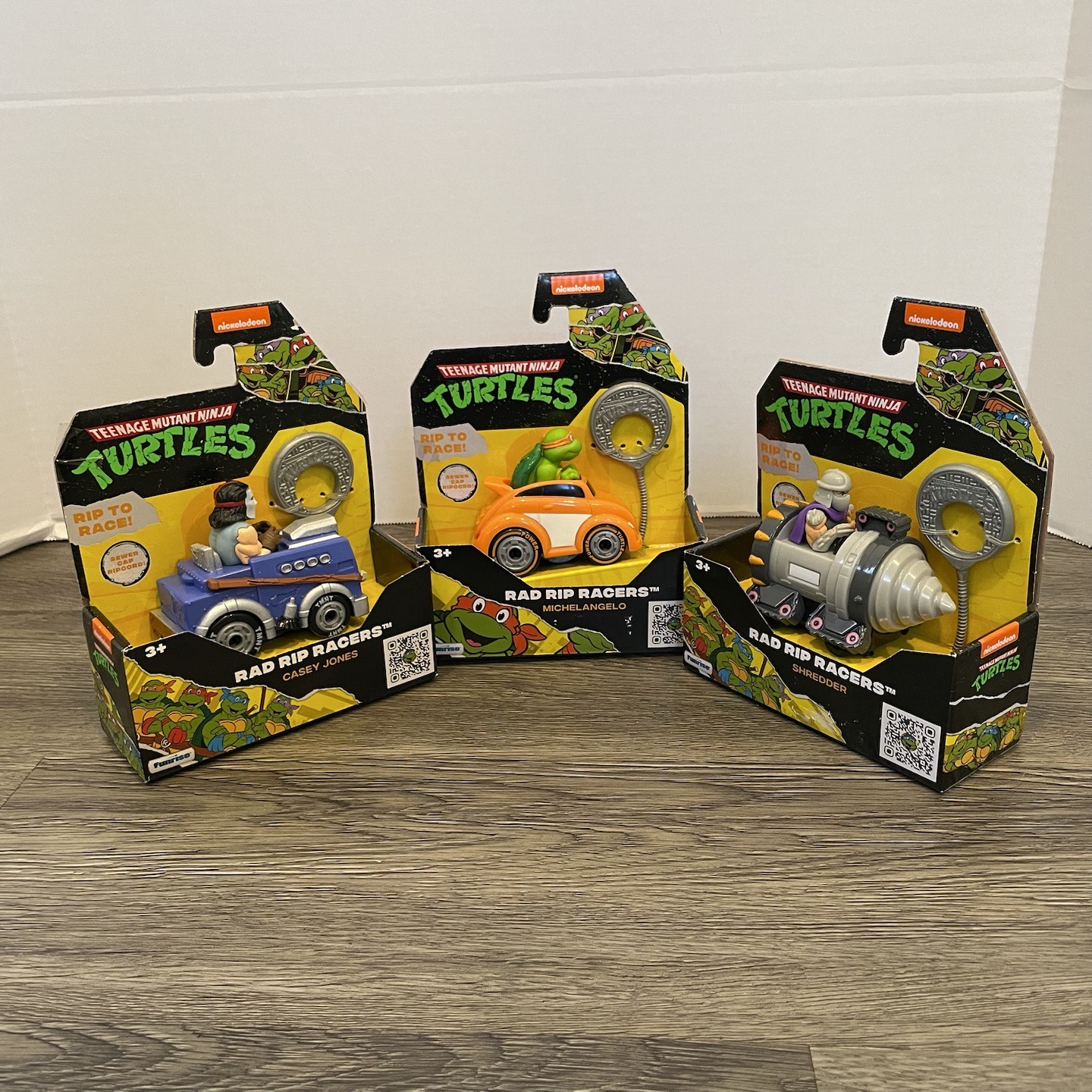 Rad Rip Racers Teenage Mutant Ninja Turtles Michelangelo Shredder Case ...
