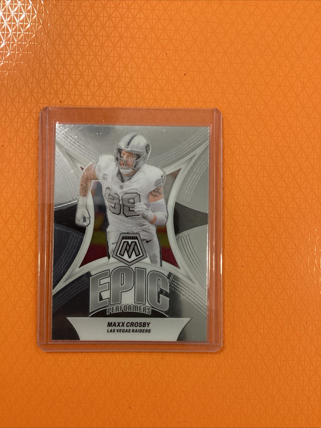 2024 Mosaic Mac Crosby Epic Prizm #EP-MC Raiders