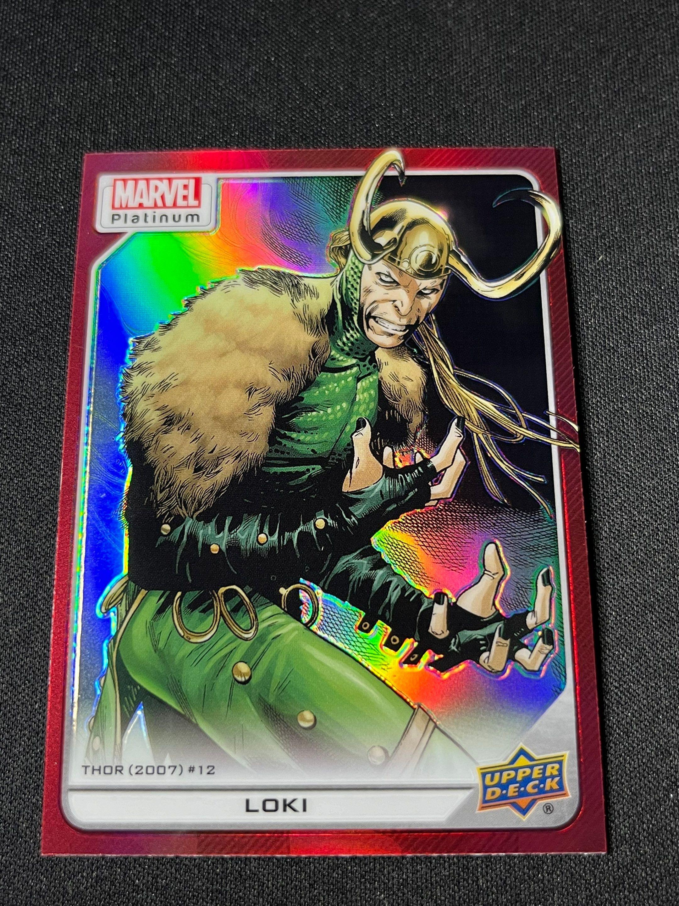 Marvel Platinum Loki Red Rainbow