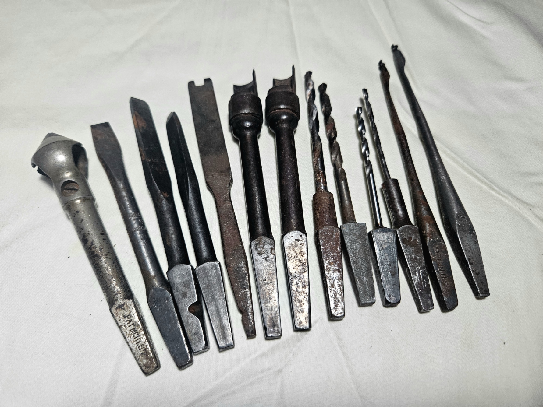 Bit brace bit assortment