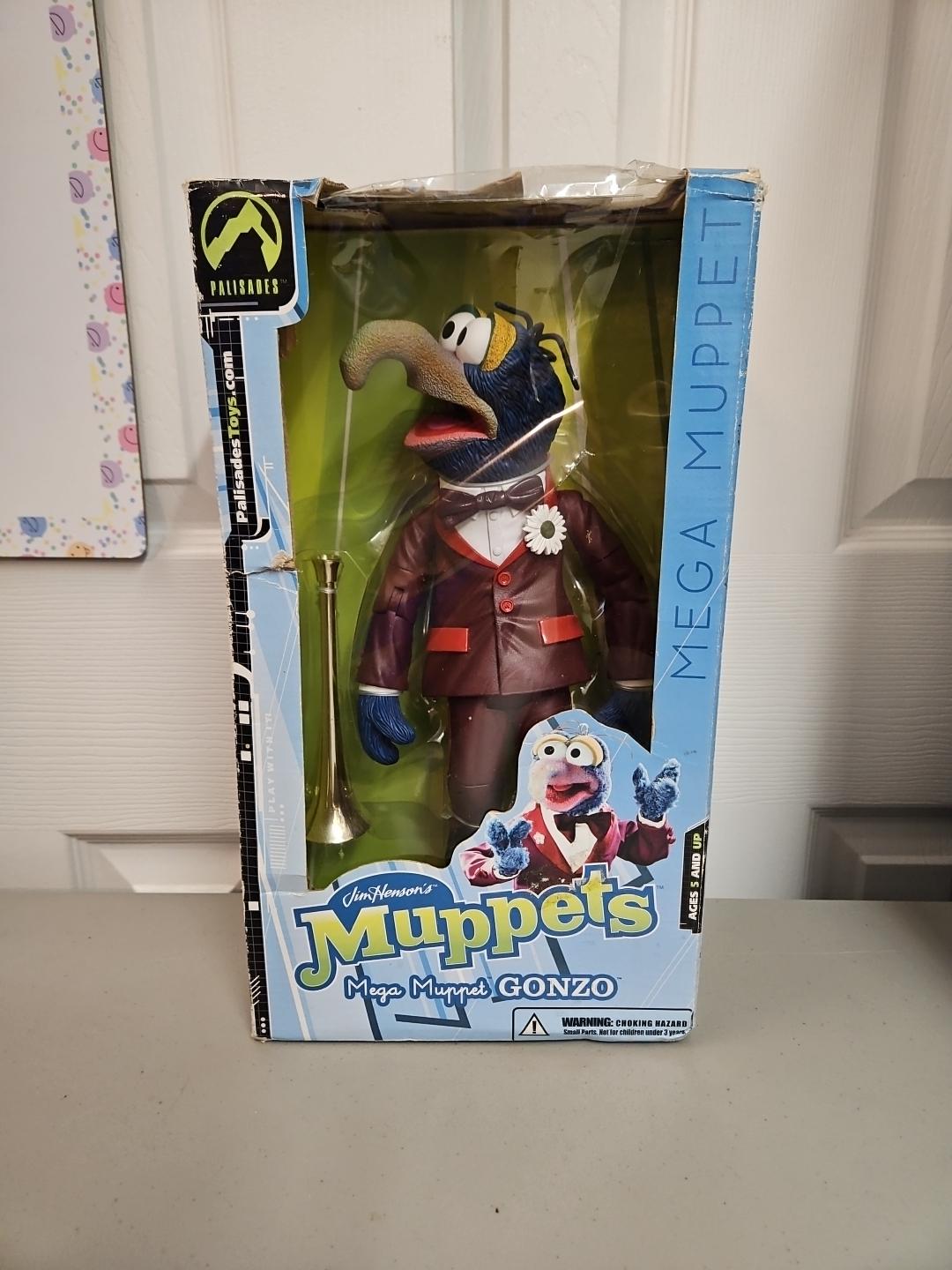 Mega Muppet Gonzo Figure Palisades 10" 2004