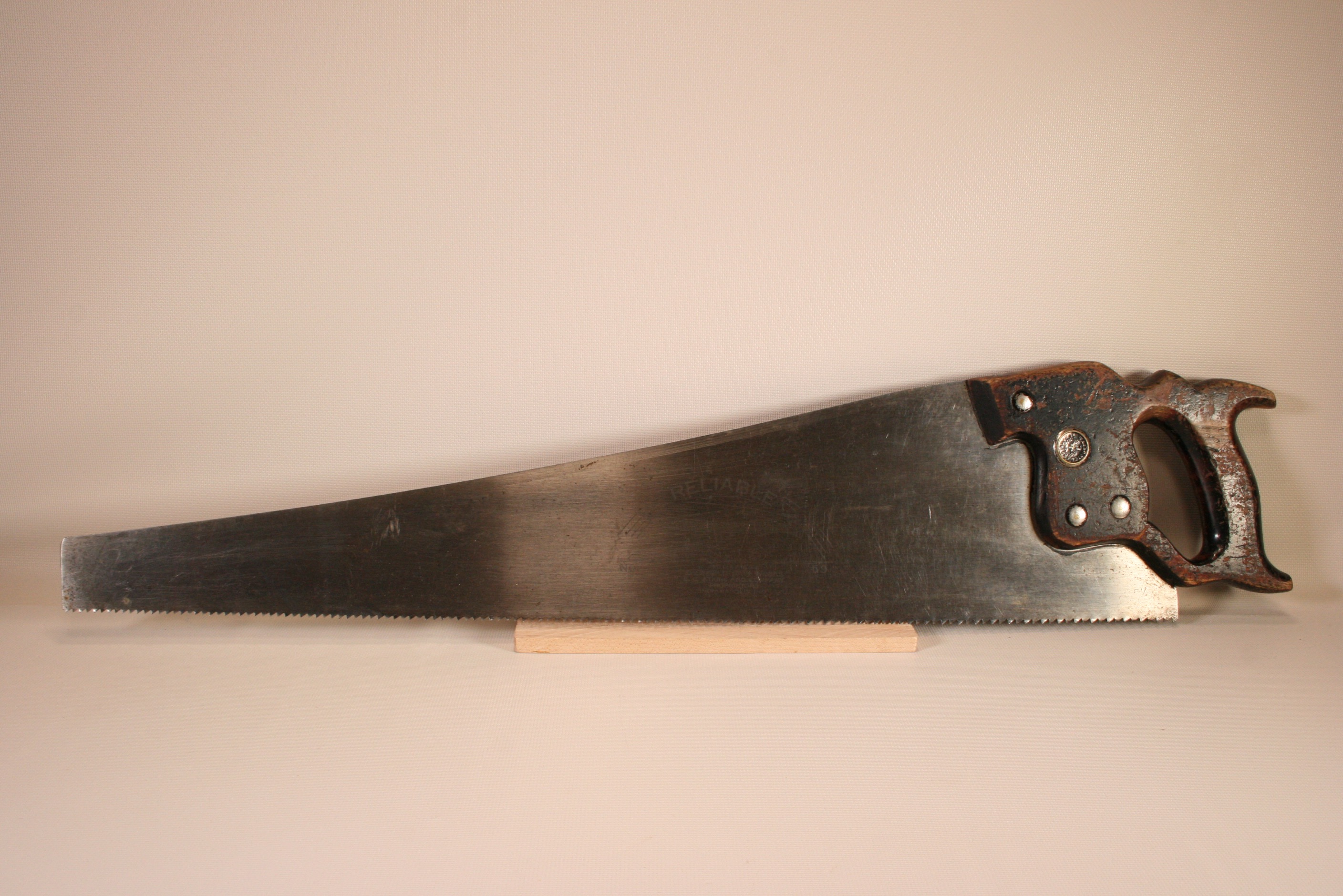 E.C. Atkins No. 59 Reliable 26” Rip Saw. 7 ppi (220)