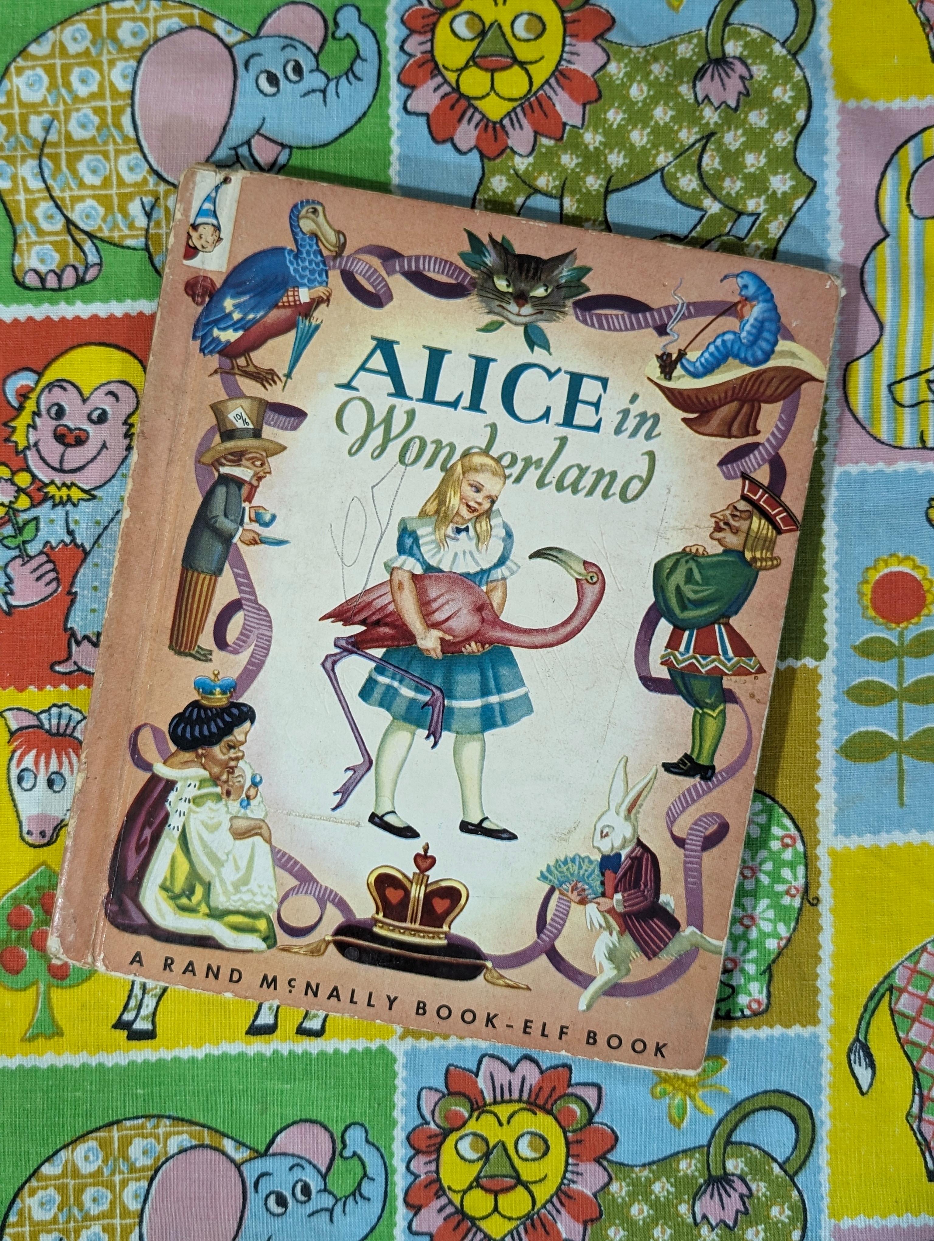 1951 | Alice in Wonderland and Through the Looking Glass | Rand McNally ...